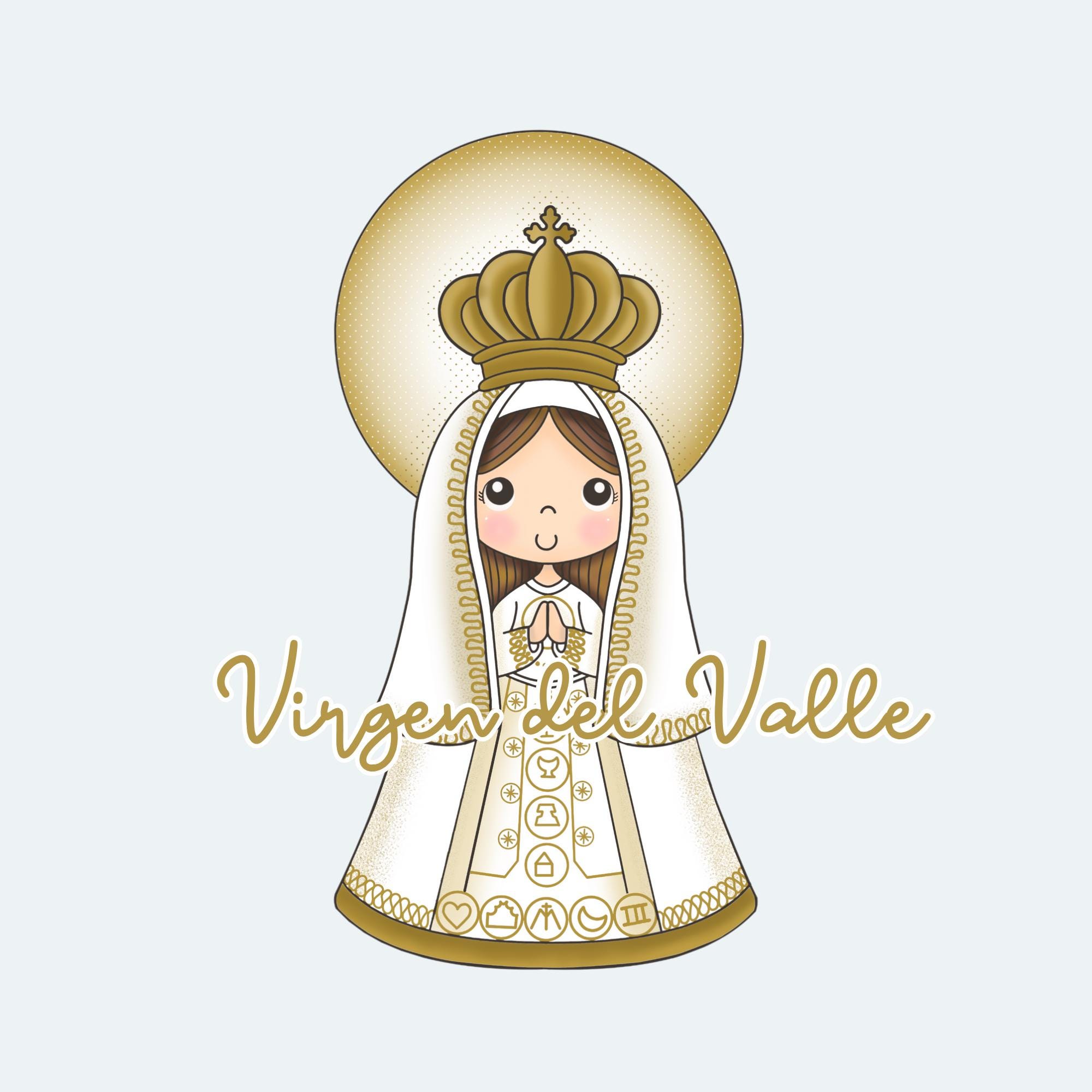 Virgen del Valle | Patrona de Oriente (Venezuela) | Ilustración ...