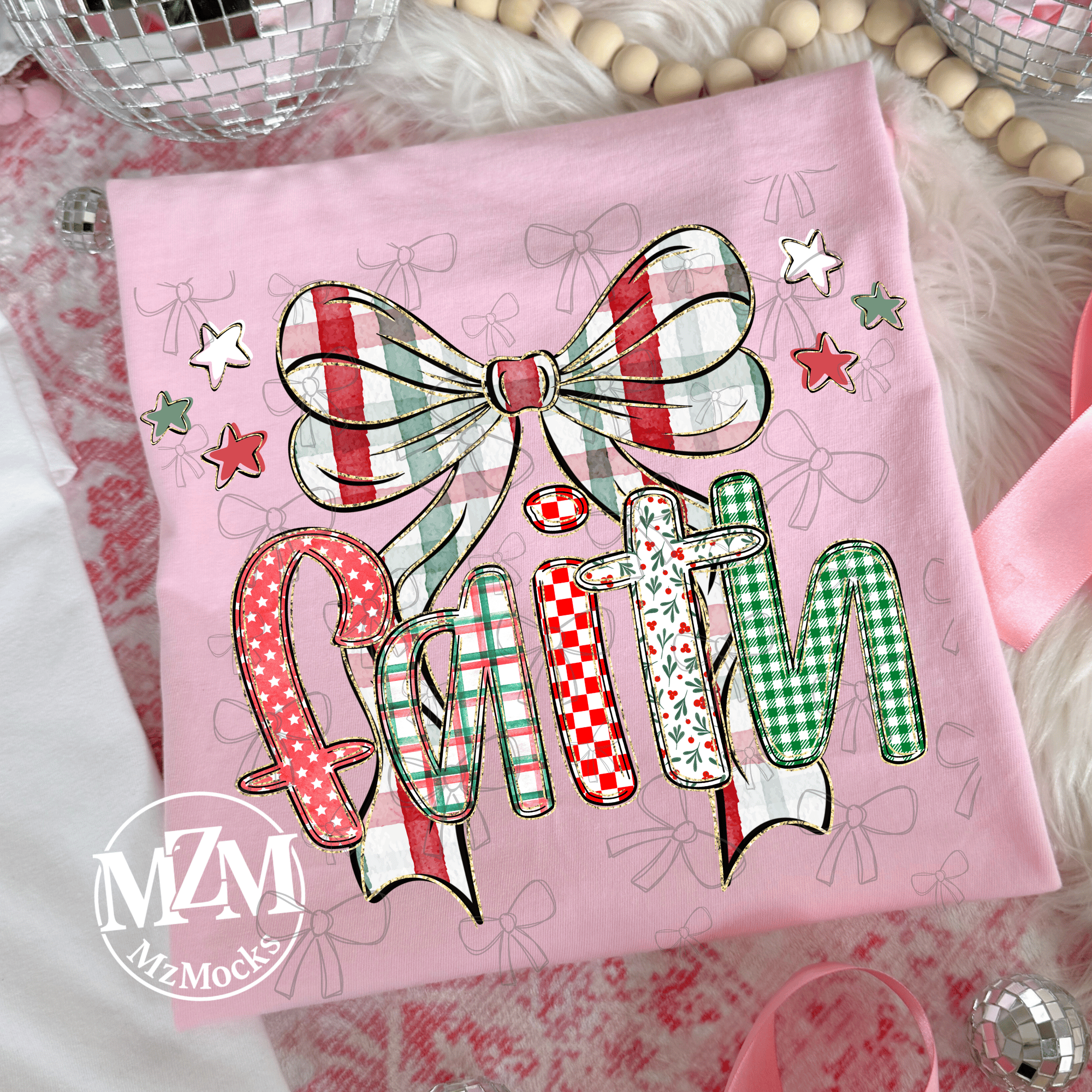 Faith plaid bow - Payhip