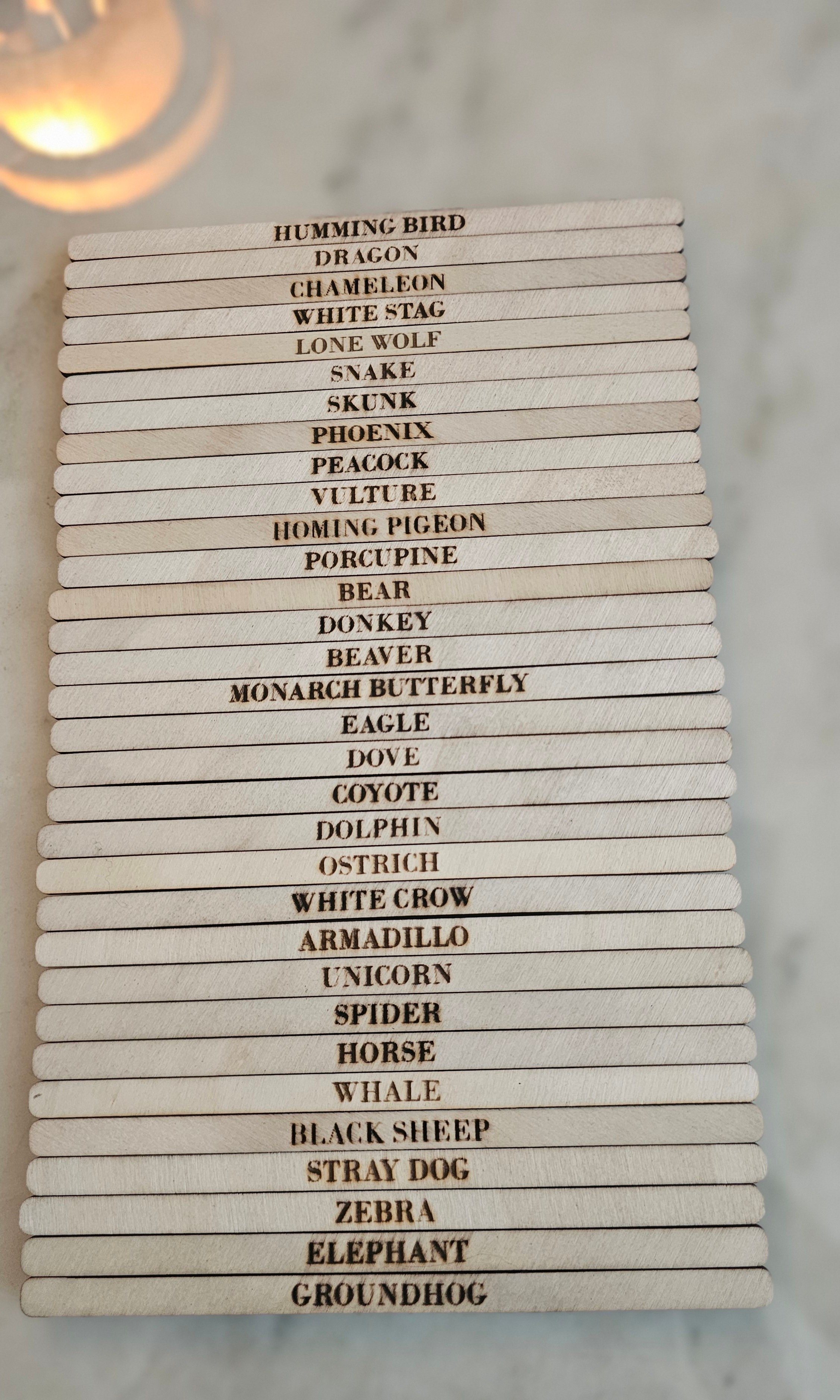 Divination Sticks - Animal Totem - Payhip