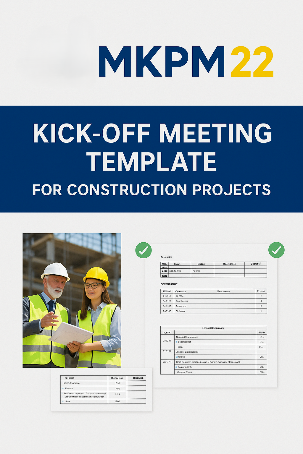 Kick of Meeting Template for Construction Project