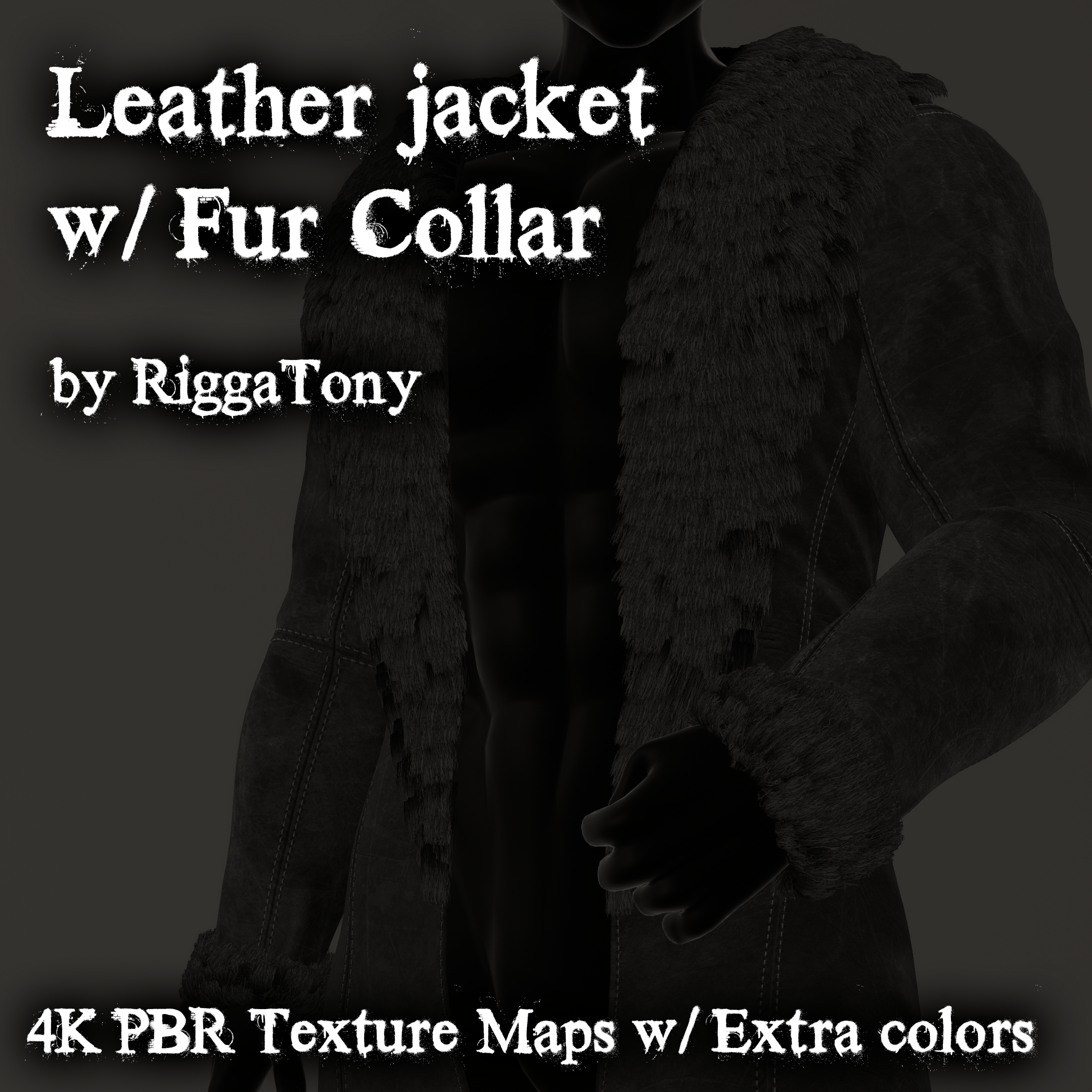 Leather Jacket w/ Fur Collar - Payhip