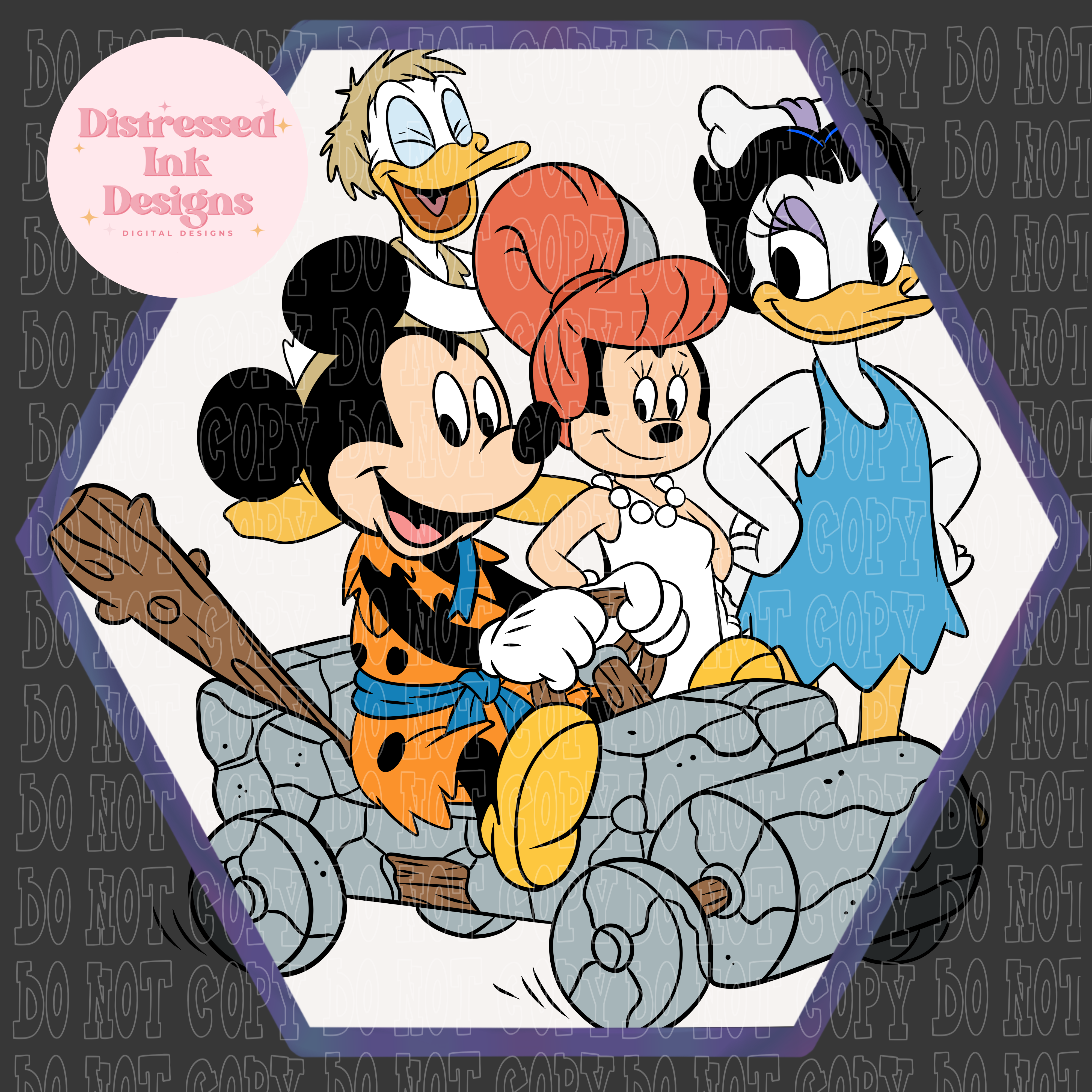 Mickey Flintstones Clip art