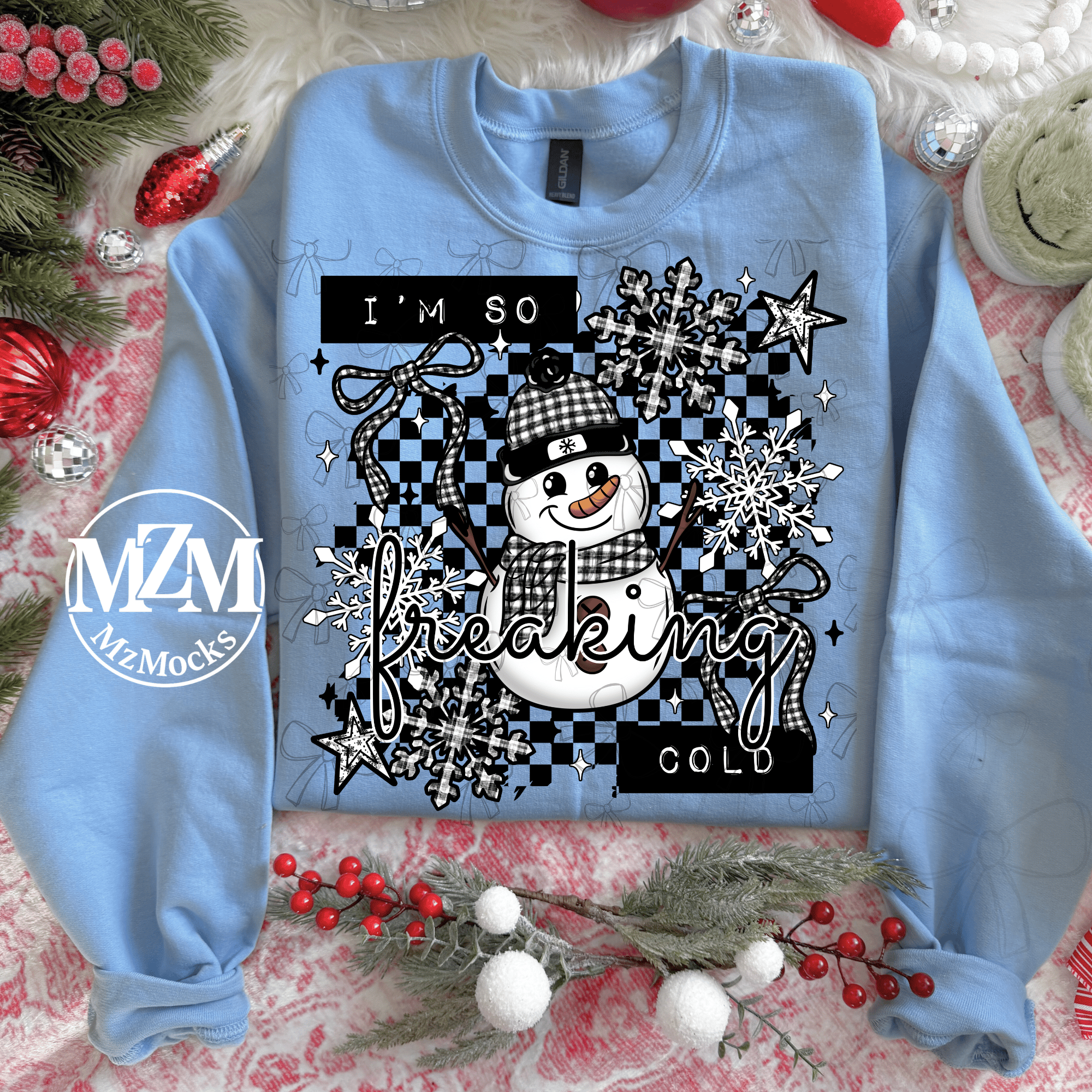 I’m so freaking cold checkered - Payhip
