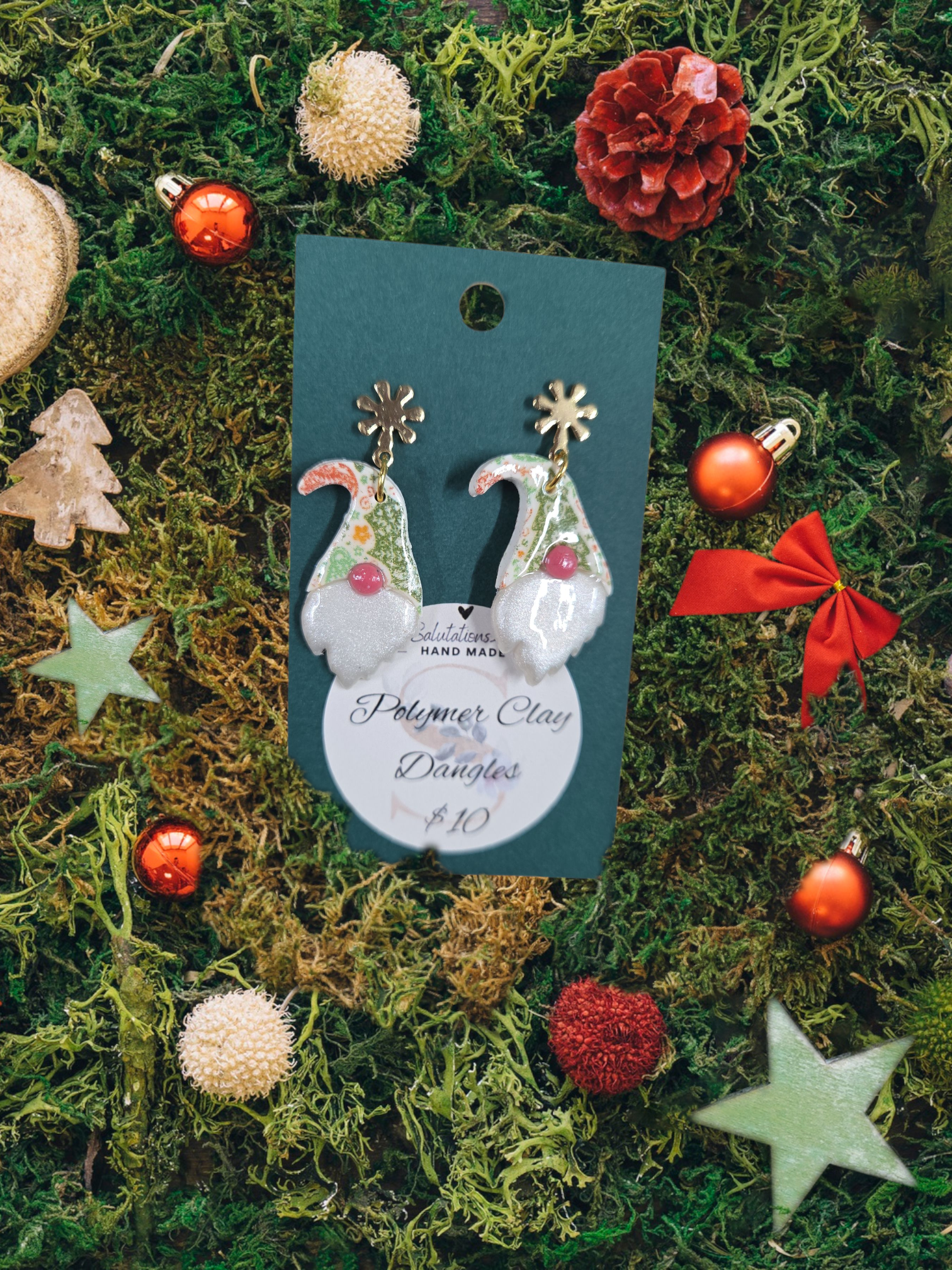 Christmas Polymer Clay Dangles - Payhip