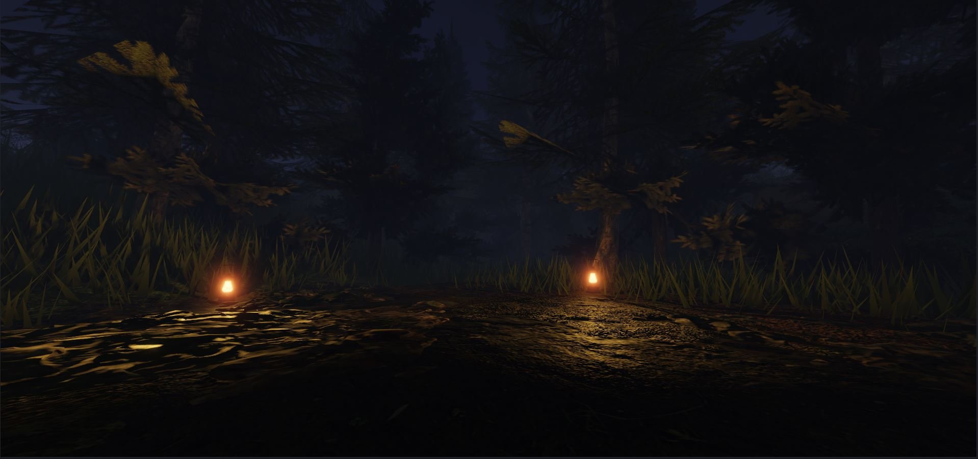 FREE Forested Vignette Map – Roblox Background Environment