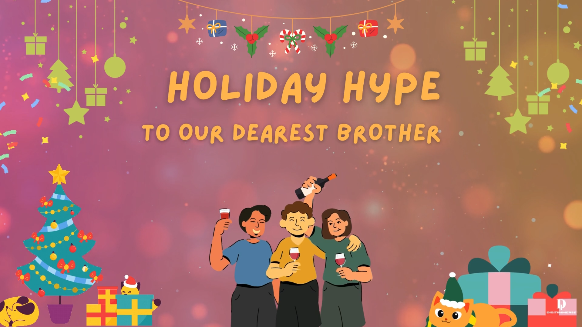 Christmas E-Card Title: Holiday Hype - Payhip