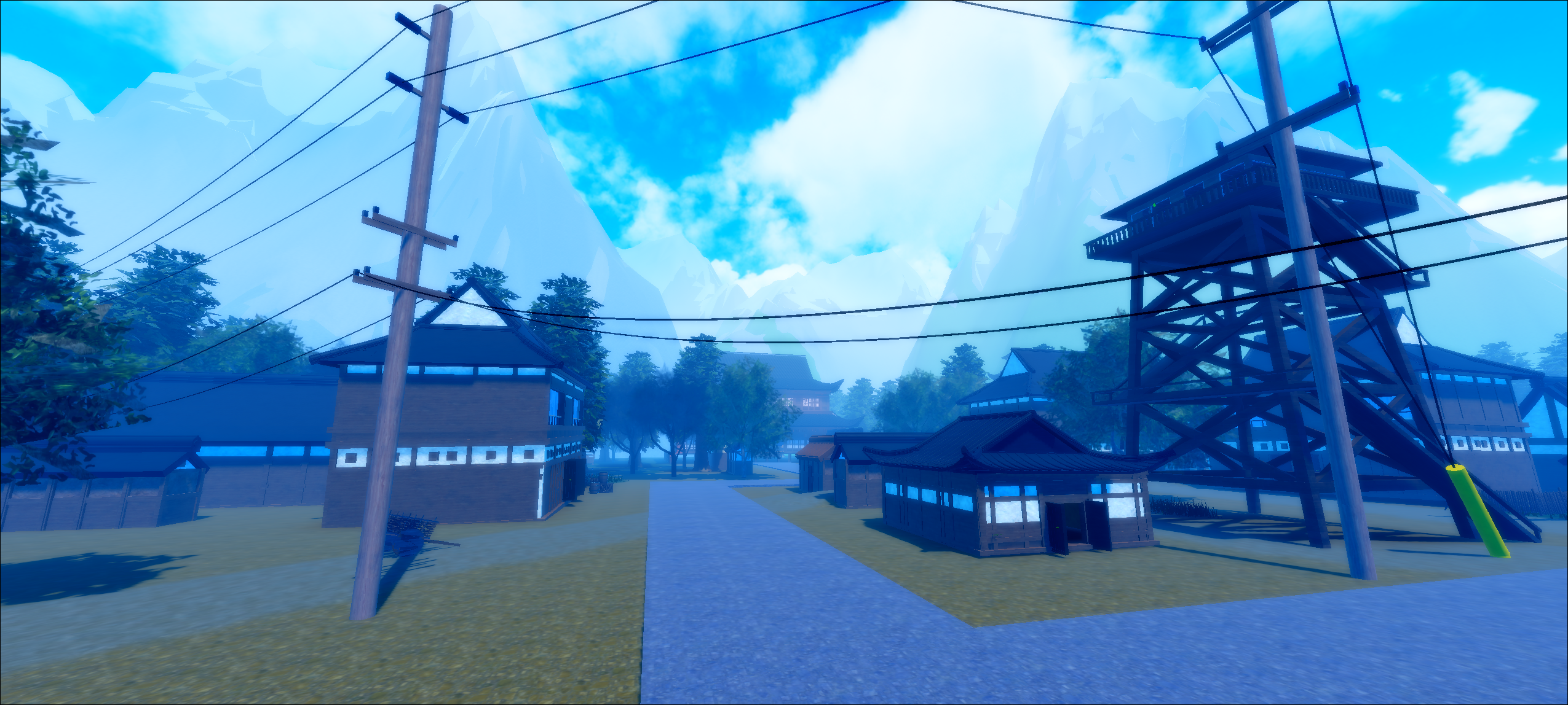 Roblox Large Japanese Village Map (Demon Slayer Style)