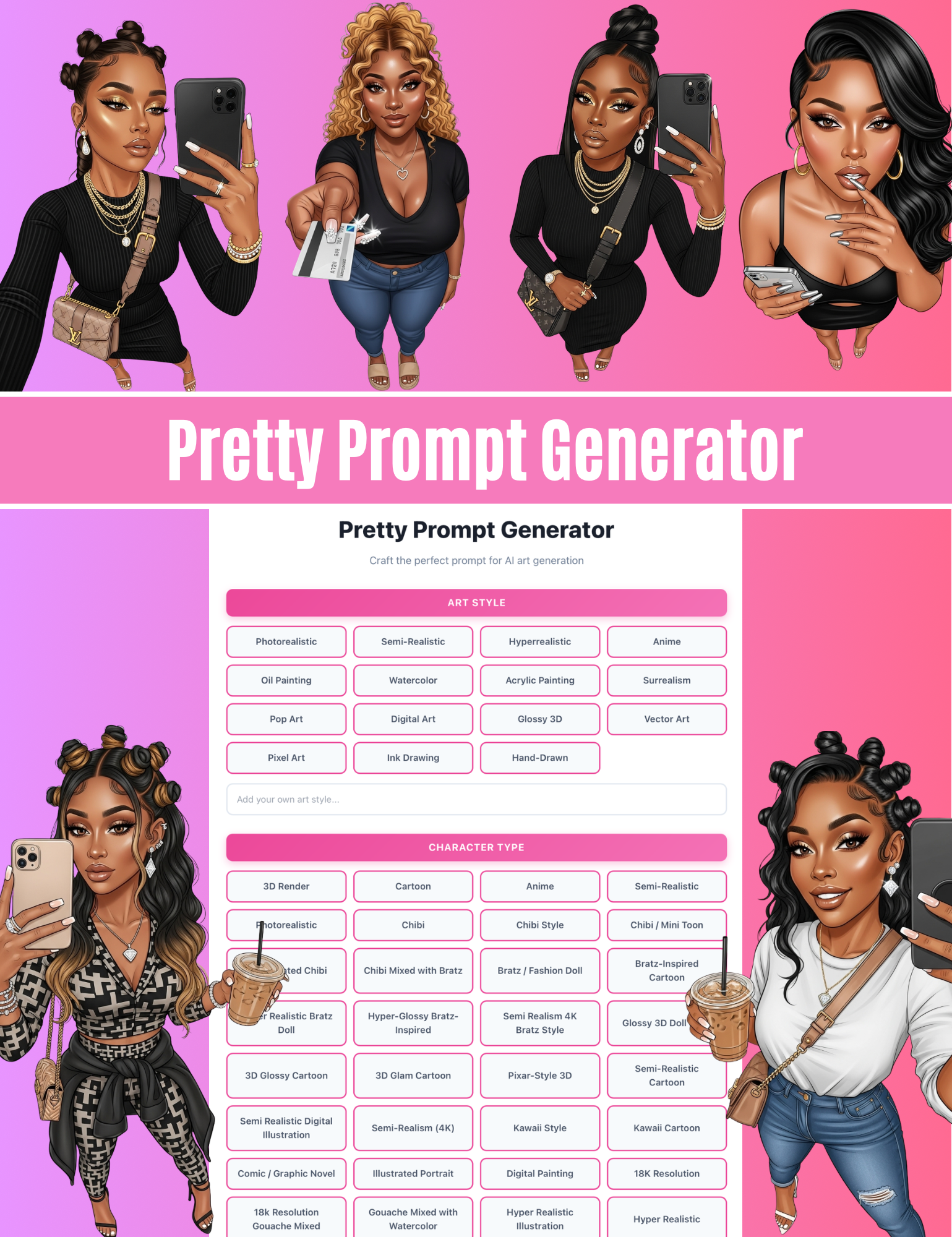 The Pretty Prompt Generator - Payhip