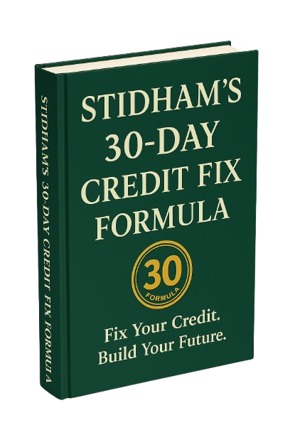 Stidham's The 30 Day Credit formula - Payhip