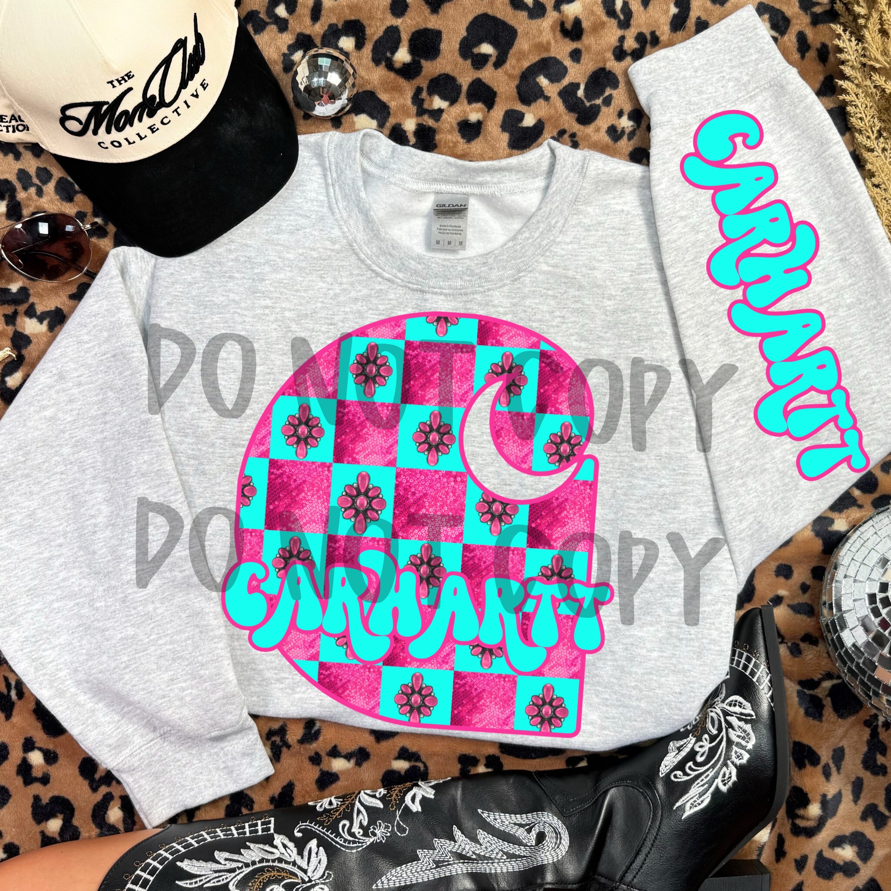 CH concho sequins pink - Payhip