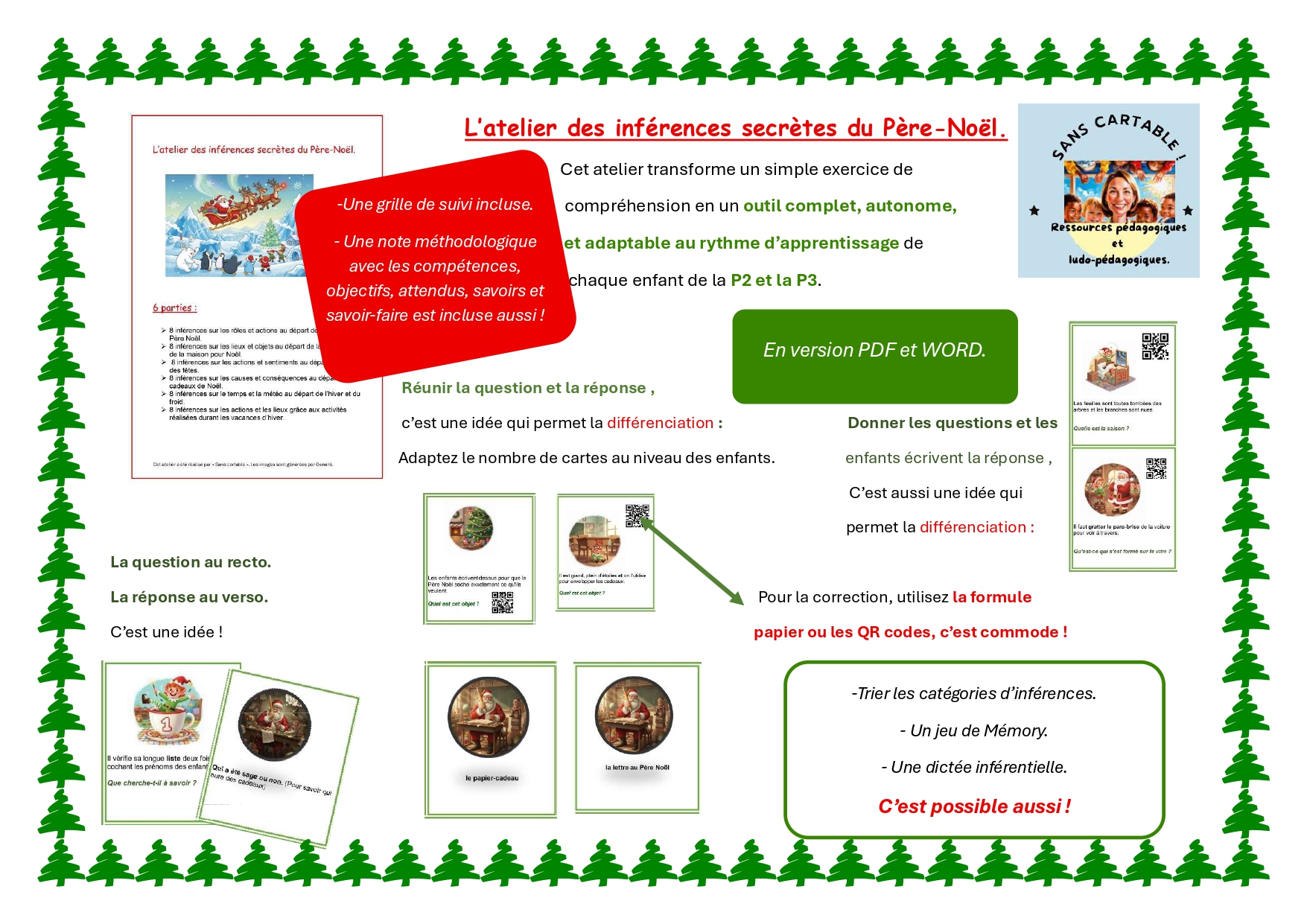 L'atelier des inférences secrètes du Père Noël - Payhip