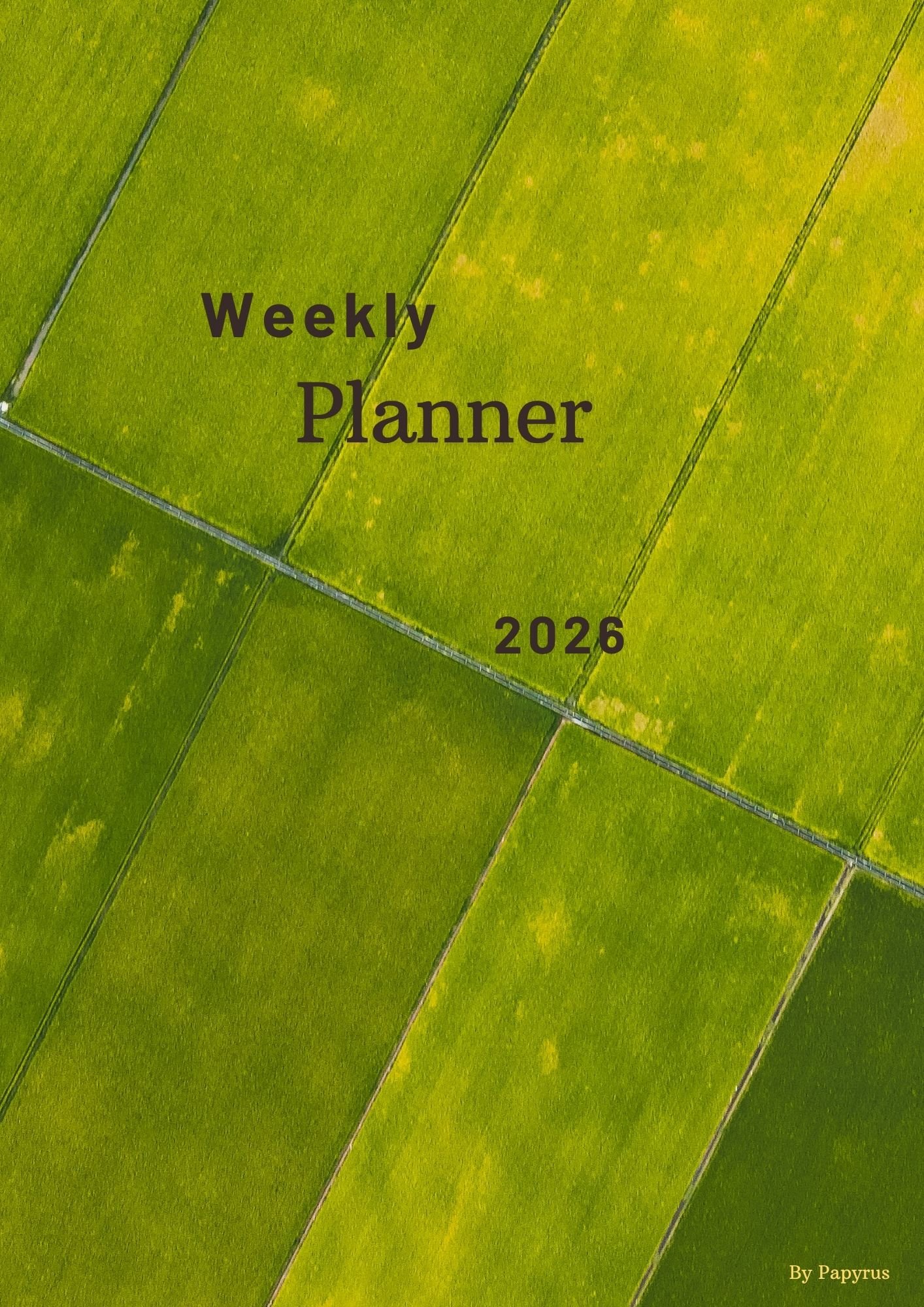 Weekly Planner "Lemon" - Payhip