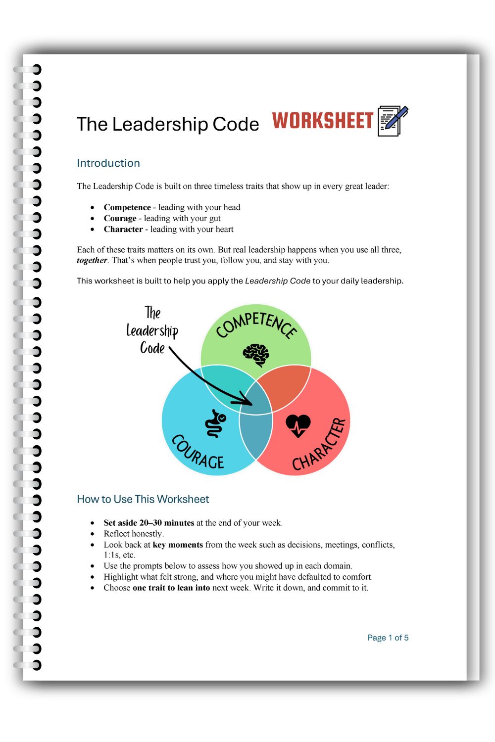 Worksheet: The Leadership Code