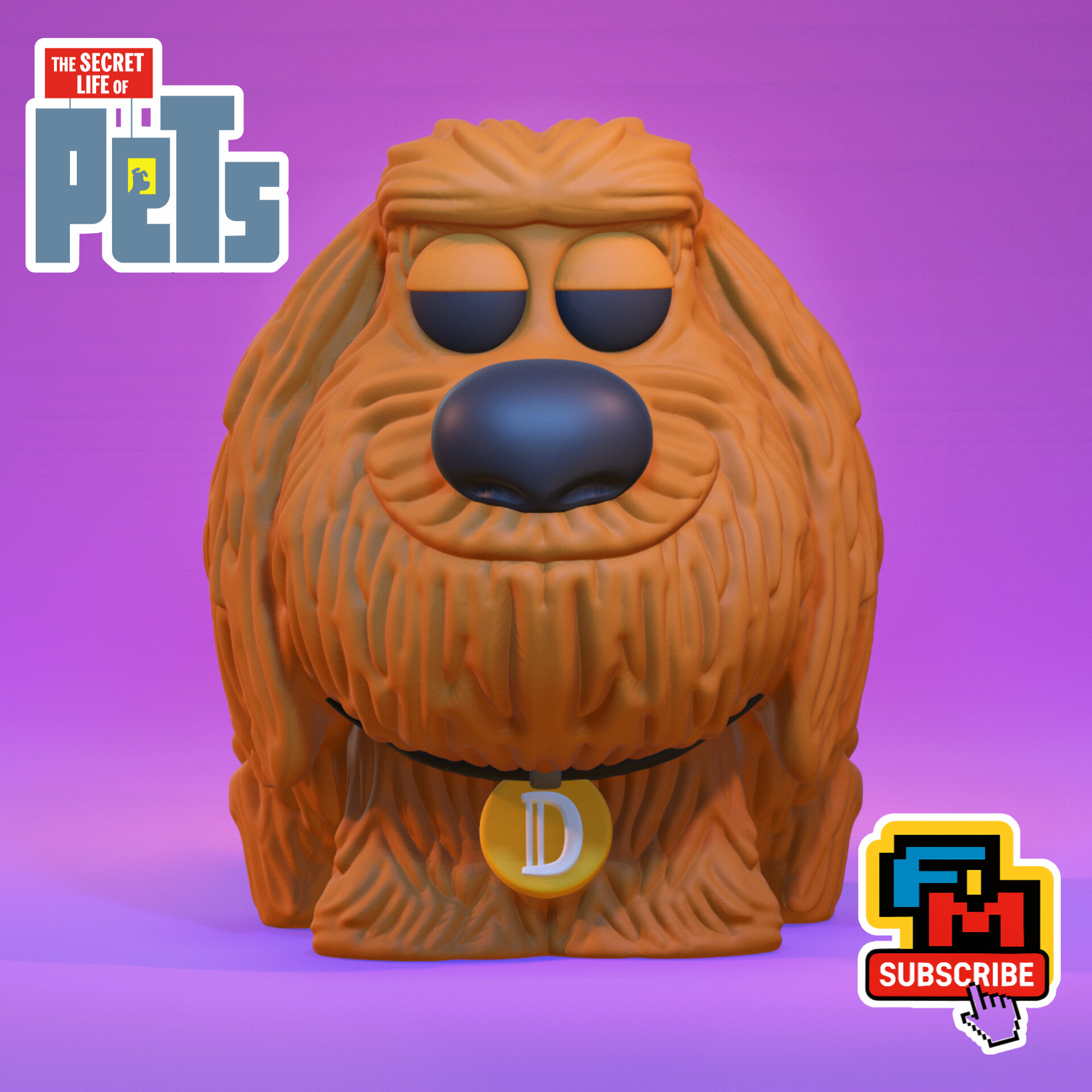 🐶 Duke – 3D Printable Model - Payhip