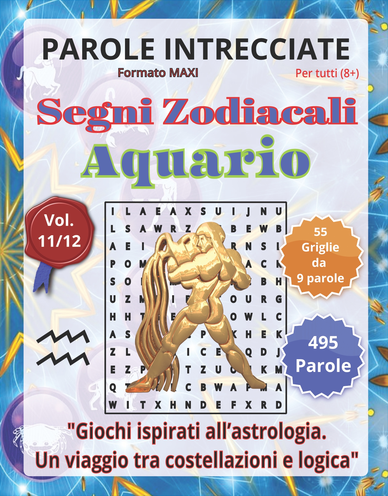 Aquario - Parole Intrecciate per tutti (8 )- Segni Zodiacali - Puzzle ...