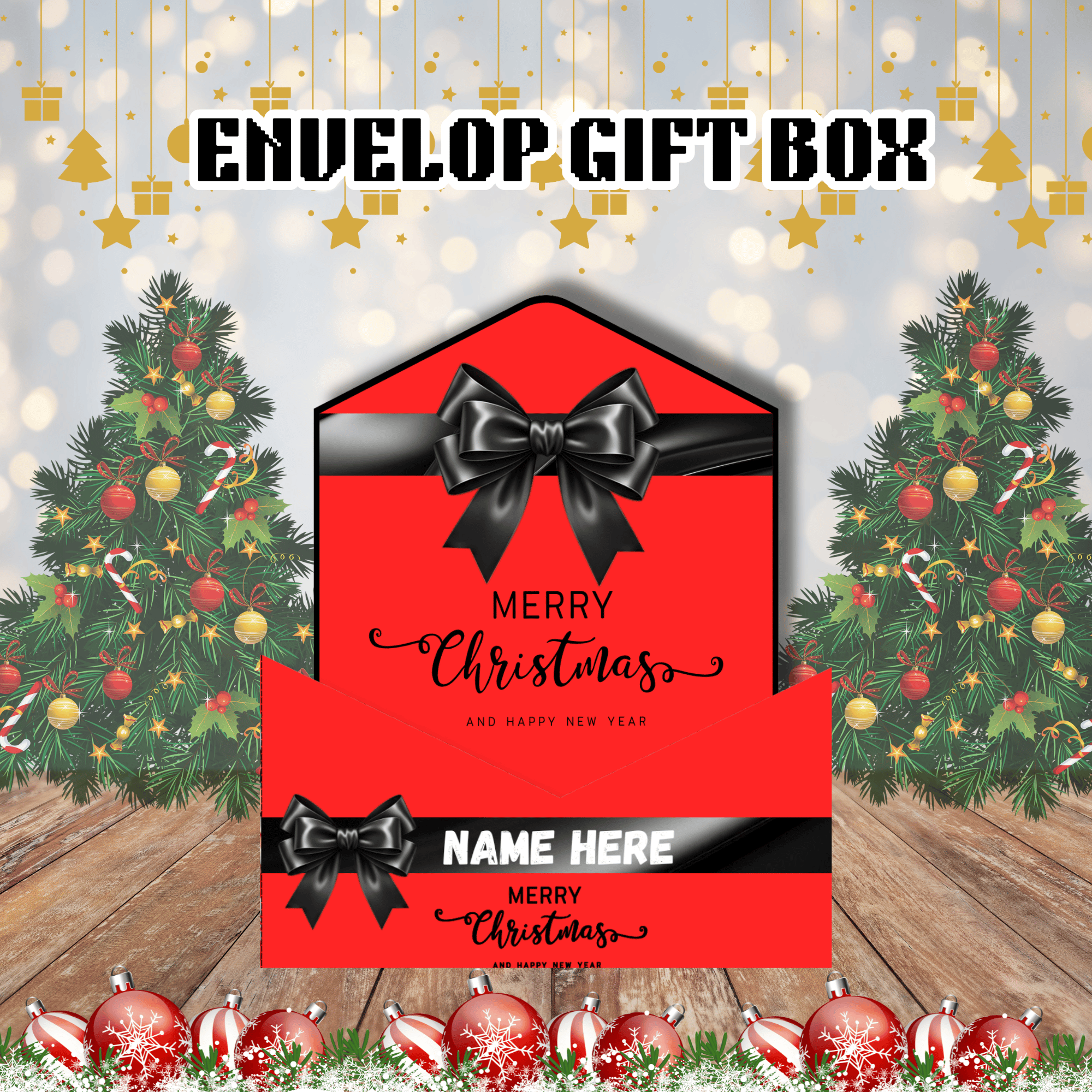 ENVELOP GIFT BOX | A4 SIZE | PRINTABLE - Payhip