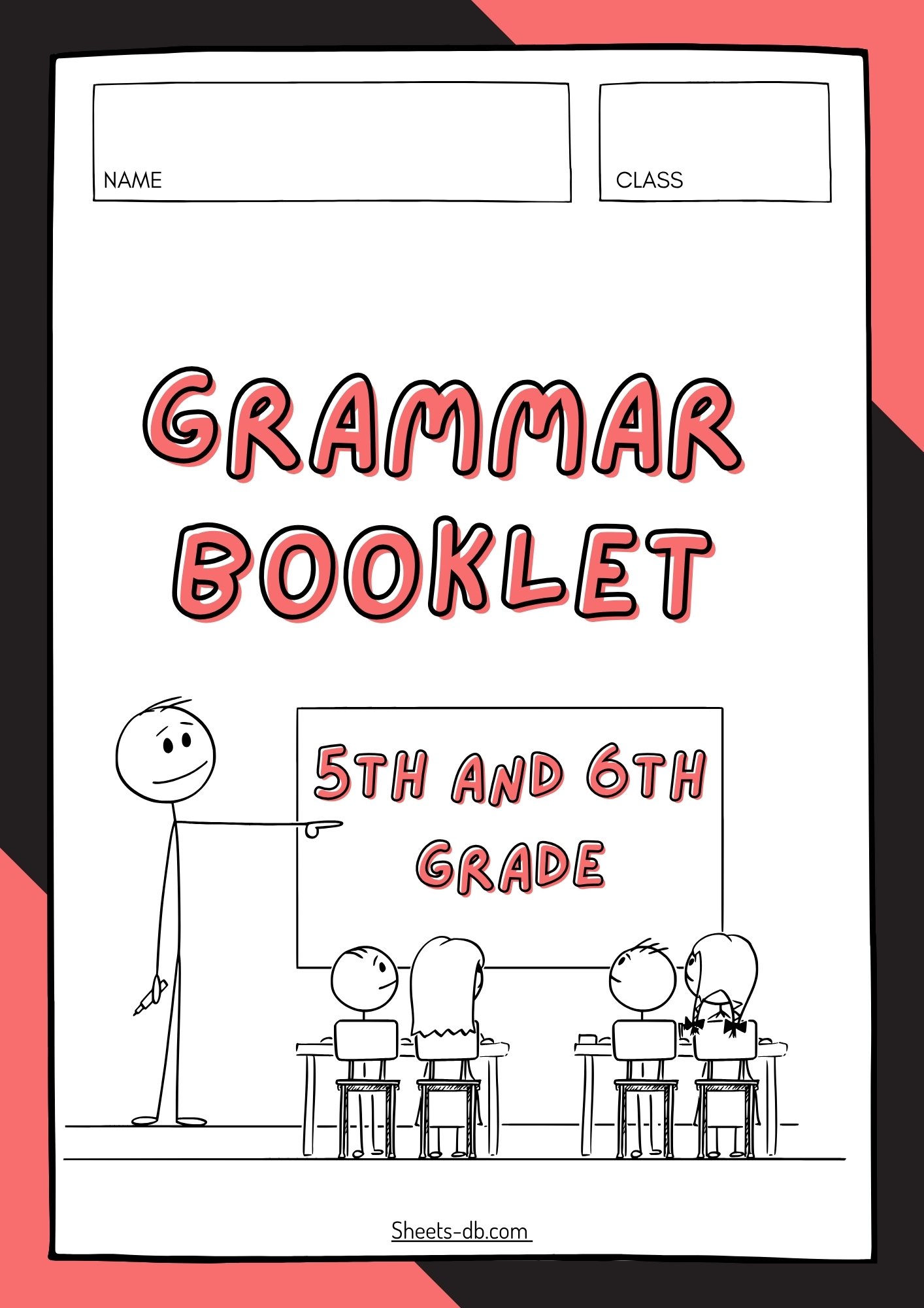 Core Grammar Booklet for 5th & 6th Grade: Master Tenses and Concepts ...