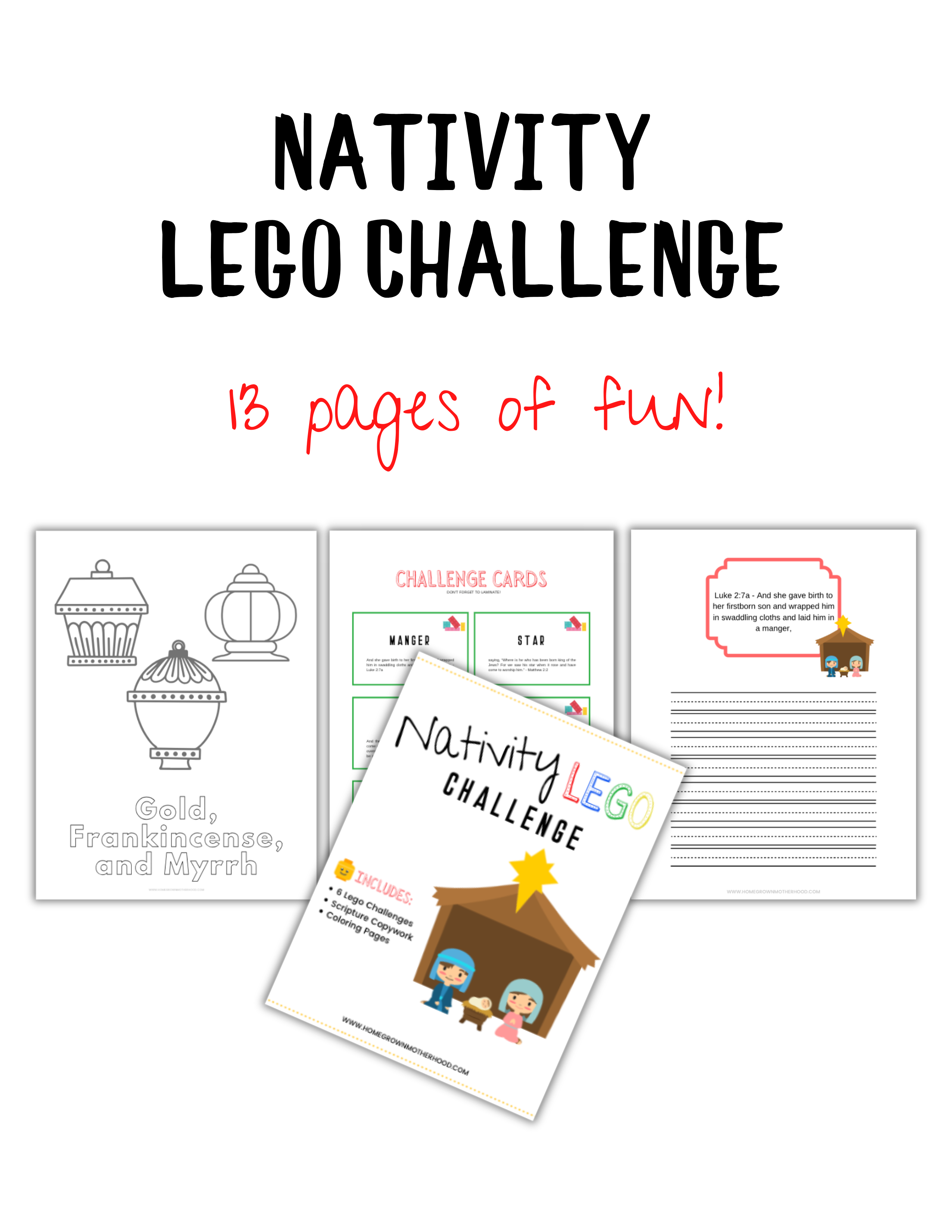 Nativity Lego Challenge
