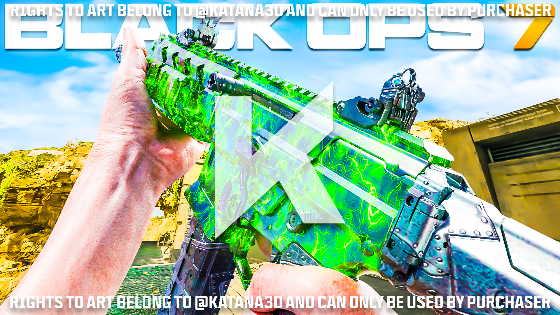 COD/BO7 Thumbnail - Weaponized Peacekeeper (Text NO Text) - Payhip