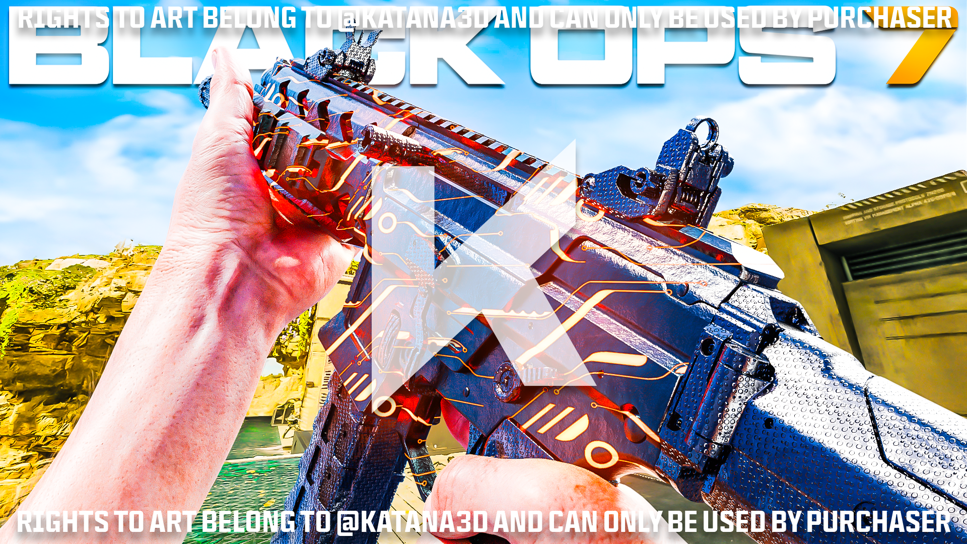 COD/BO7 Thumbnail - Cyborg Peacekeeper (Text NO Text) - Payhip