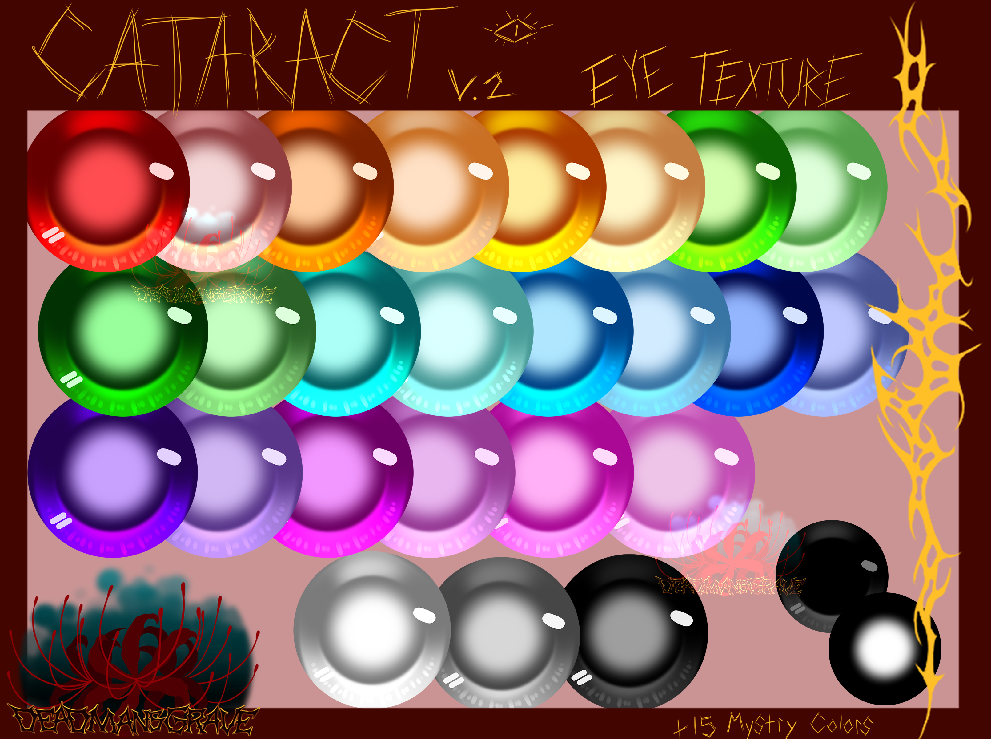 Cataracts V2 - Eye Texture - Payhip