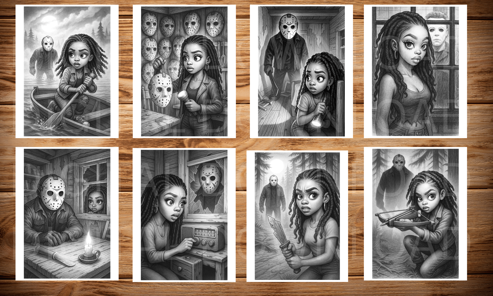 Friday The 13TH Coloring Bundle - Payhip
