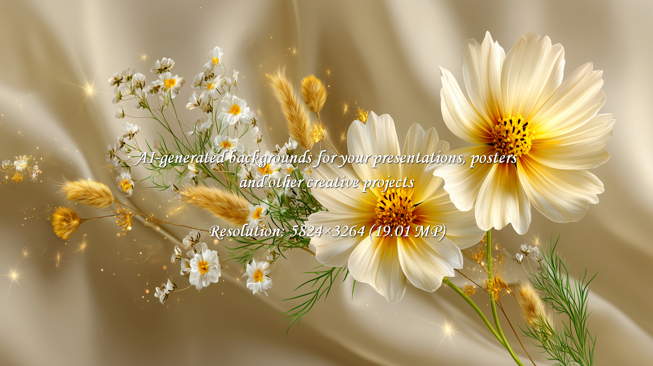 Elegant cream cosmos and dainty white flowers create a stunning modern ...