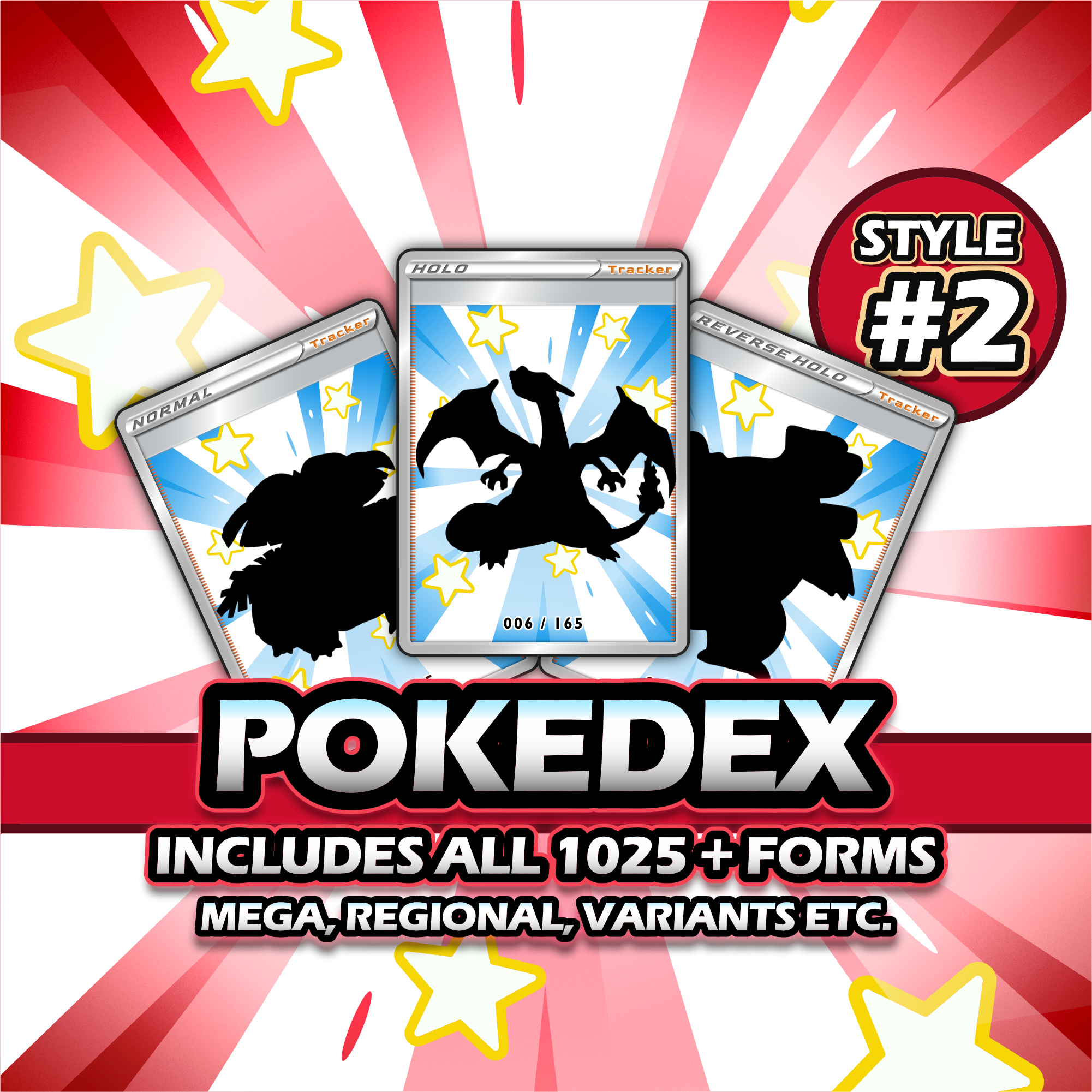 [001] National Pokedex Collection Style 2 - Payhip