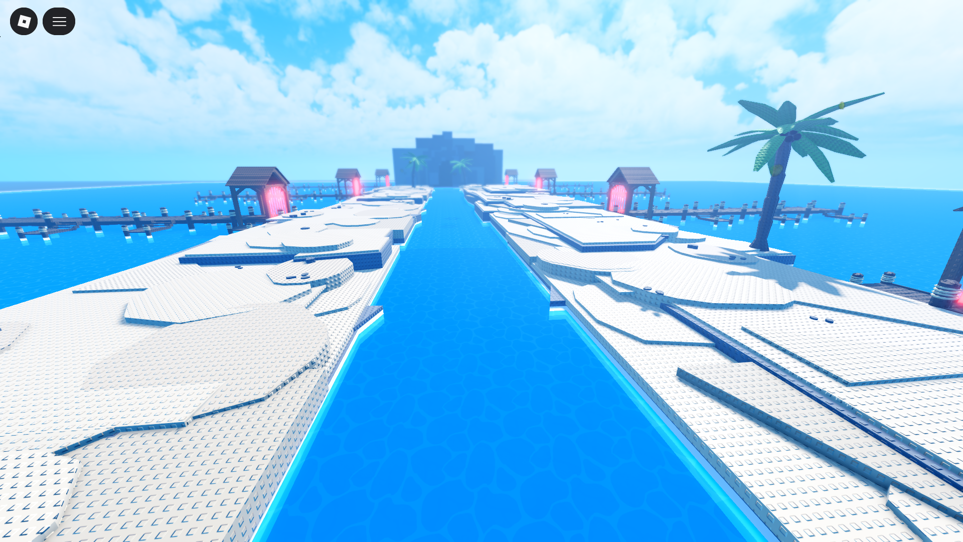 Steal a Boat Map – Roblox Low Poly Ocean Escape Map
