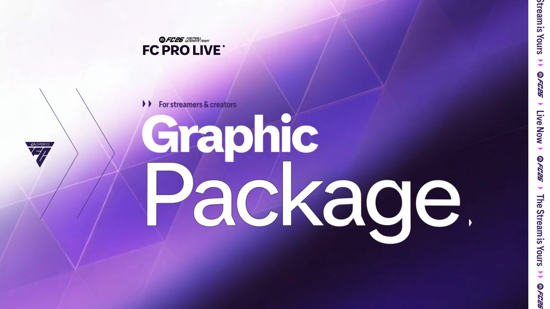 FC PRO LIVE – Graphic Pack (2D Overlays & Assets for FC26)