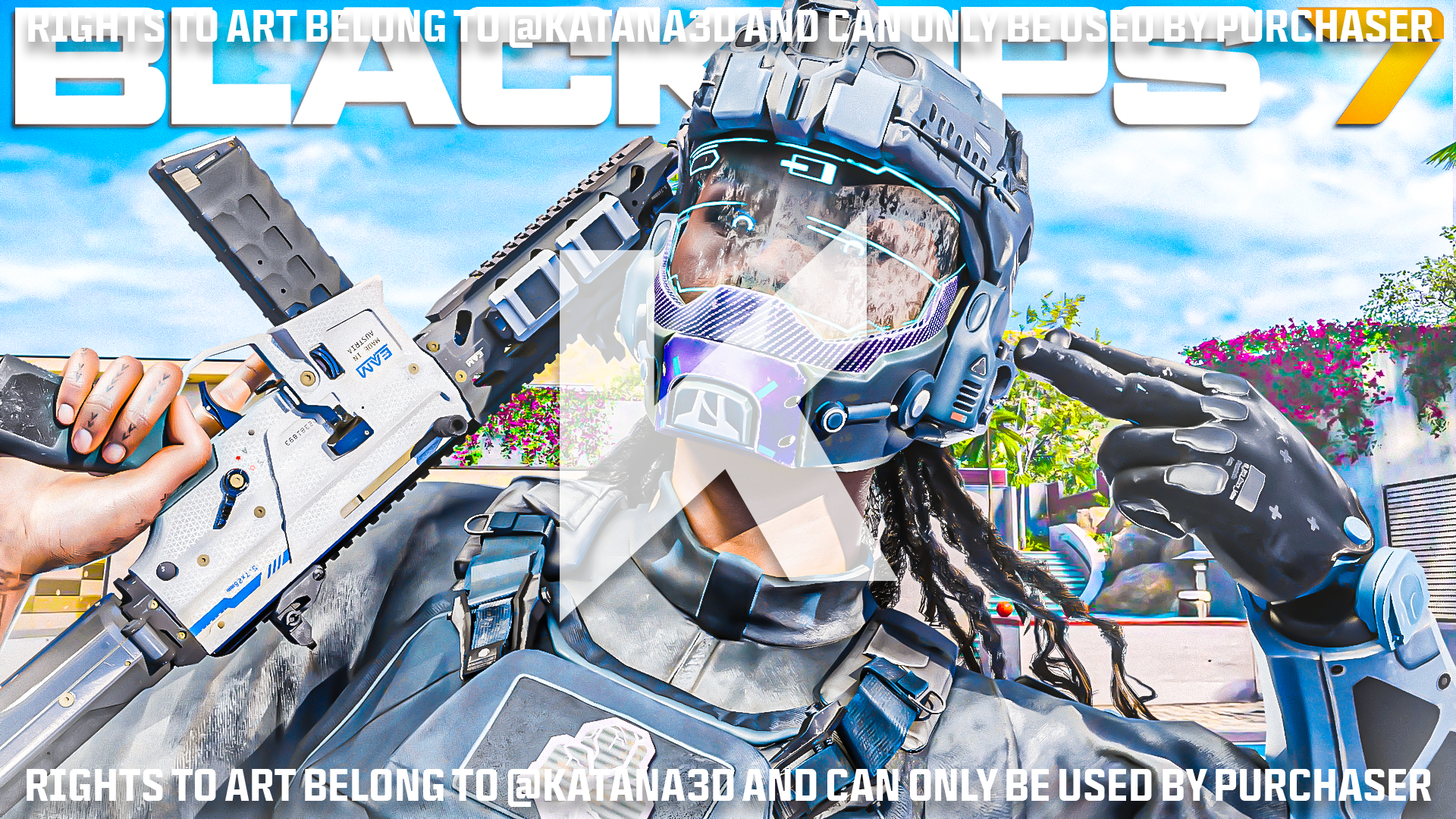 COD/BO7 Thumbnail - Pink Peacekeeper (4 Versions) - Payhip