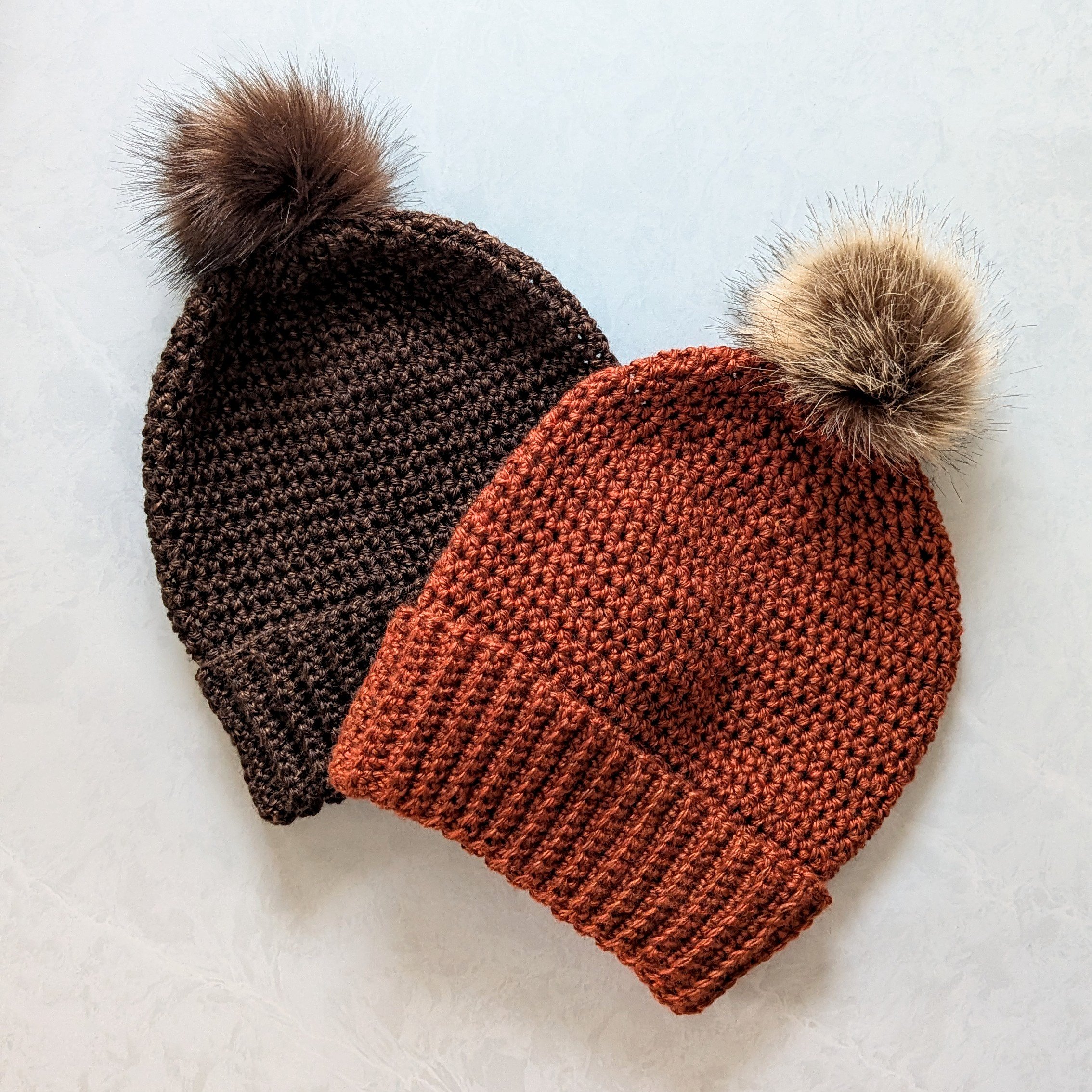 Cascades Double Brim Beanie Crochet Pattern (PDF Download)