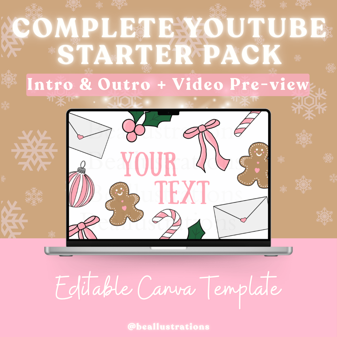 ,,Pink Essentials,, Youtube Starterpack Intro & Outro Subscribe Clip ...