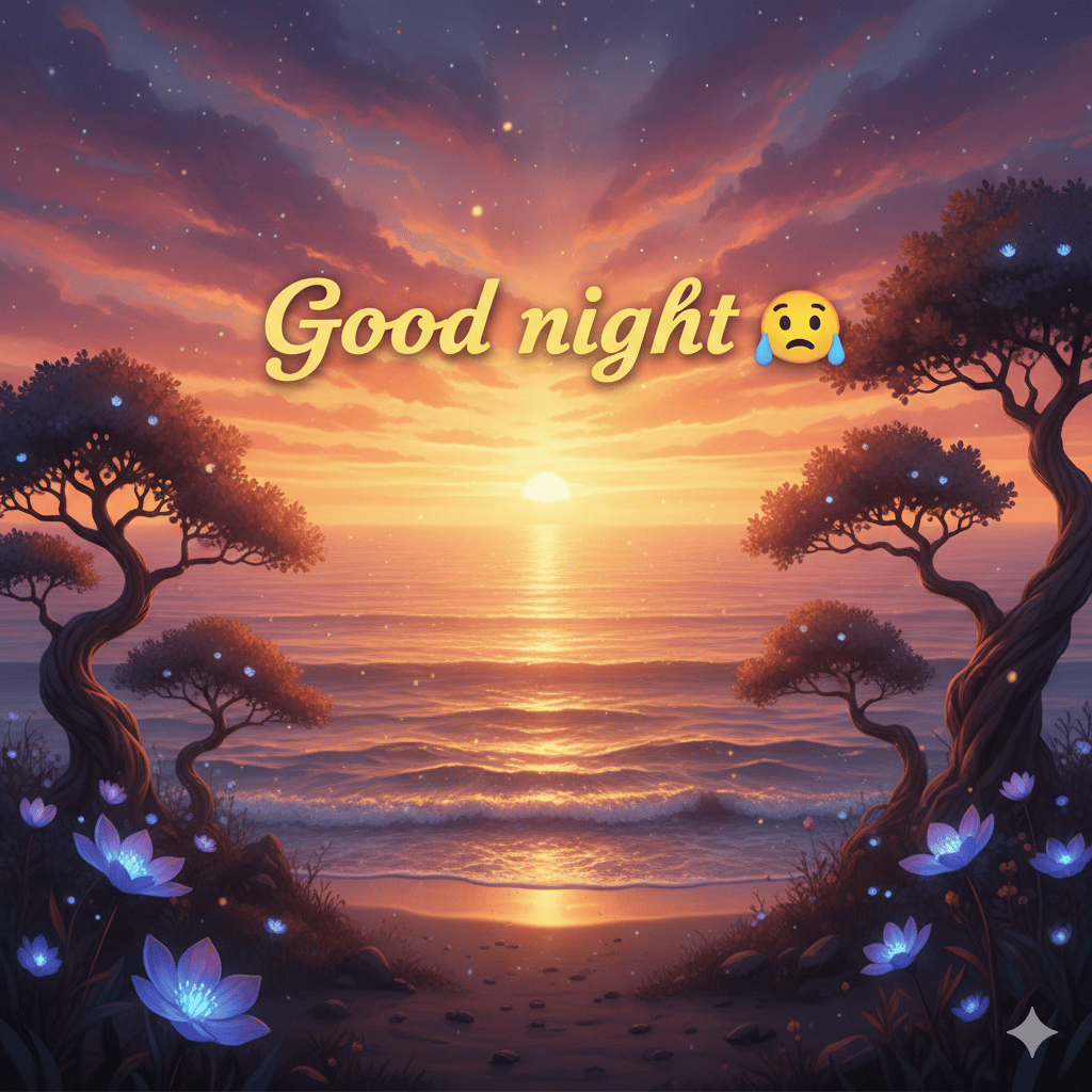 A beautiful good night sunsetting scene - Payhip