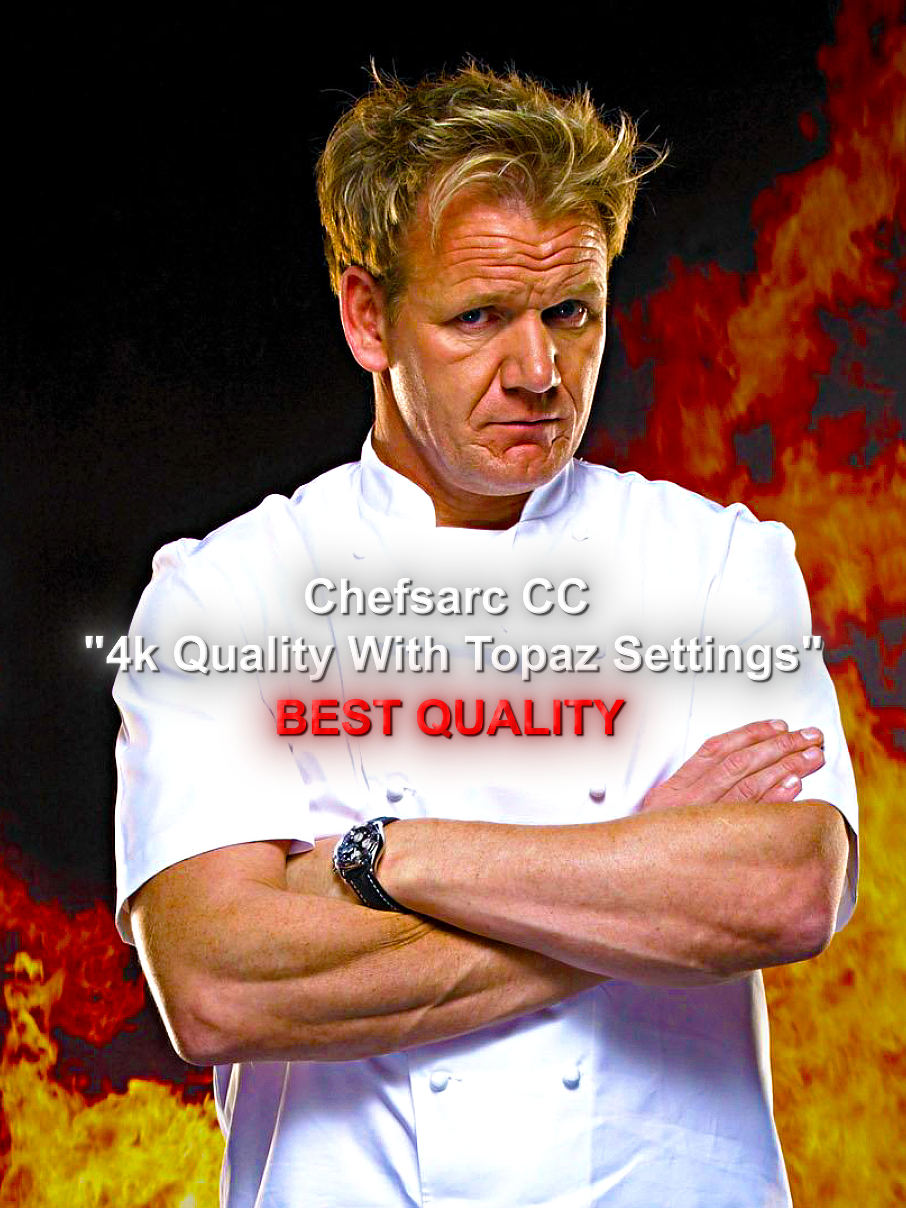Chefsarc CC "4k Quality With Topaz Settings" - Payhip