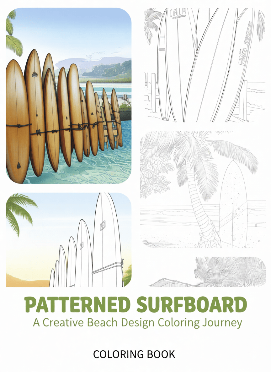 Catch the Creative Wave: Discover Stunning 20 Patterned Surfboard ...