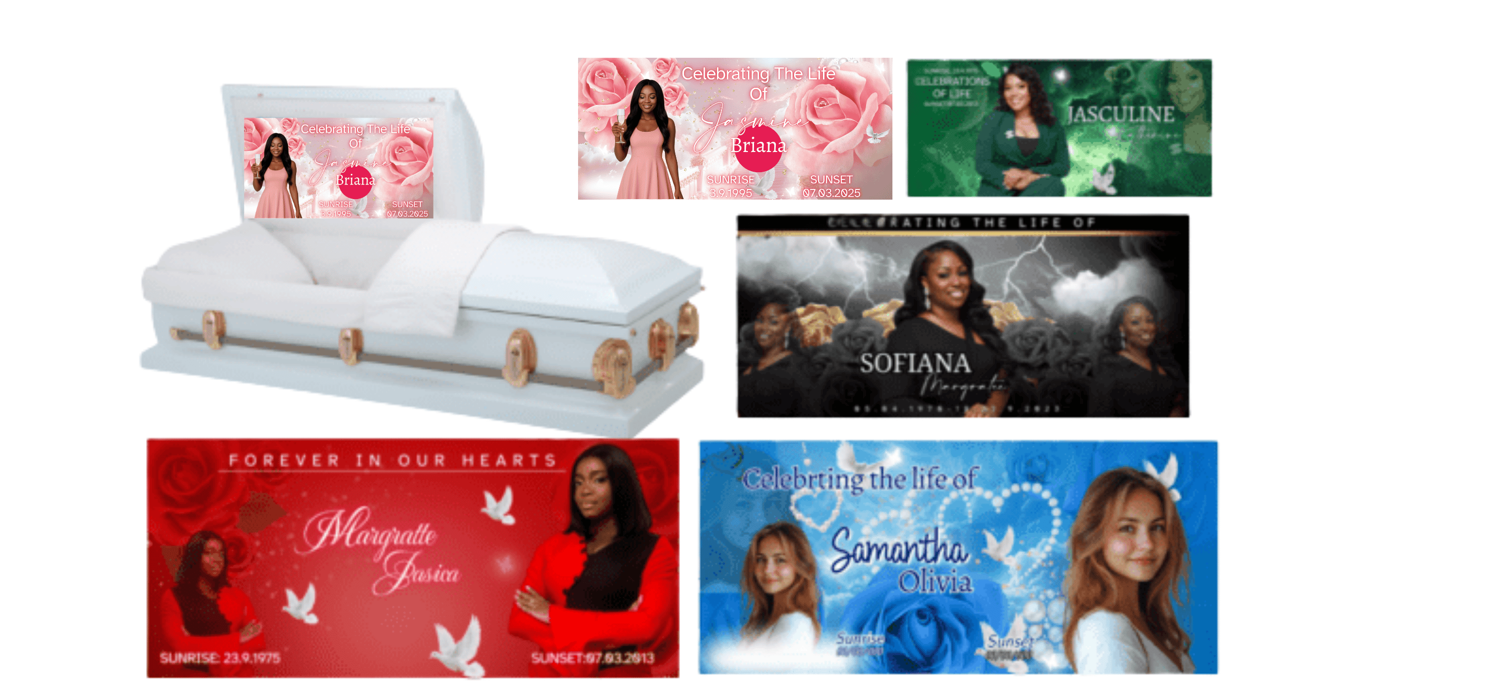 Casket panels inserts - Payhip