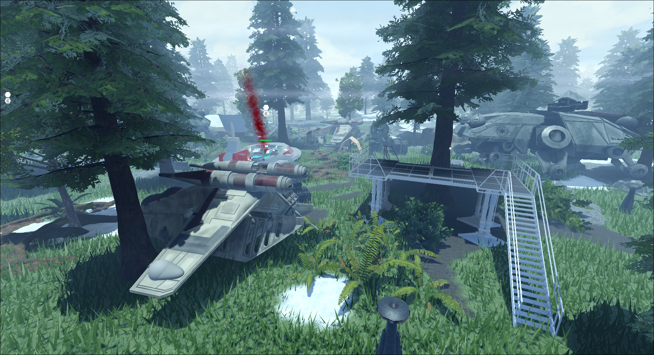 Roblox Large Fantasy City Battleground Sci-Fi Map