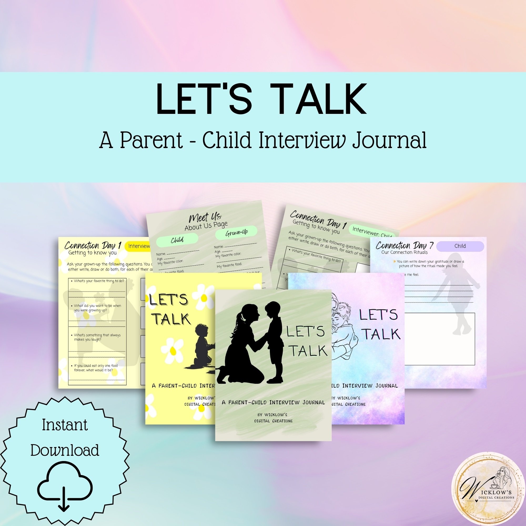 Let's Talk: A Parent-Child Interview Journal - Payhip