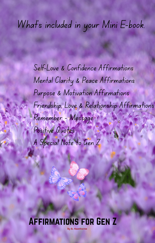 Affirmations for Gen Z - Mini eBook - Payhip