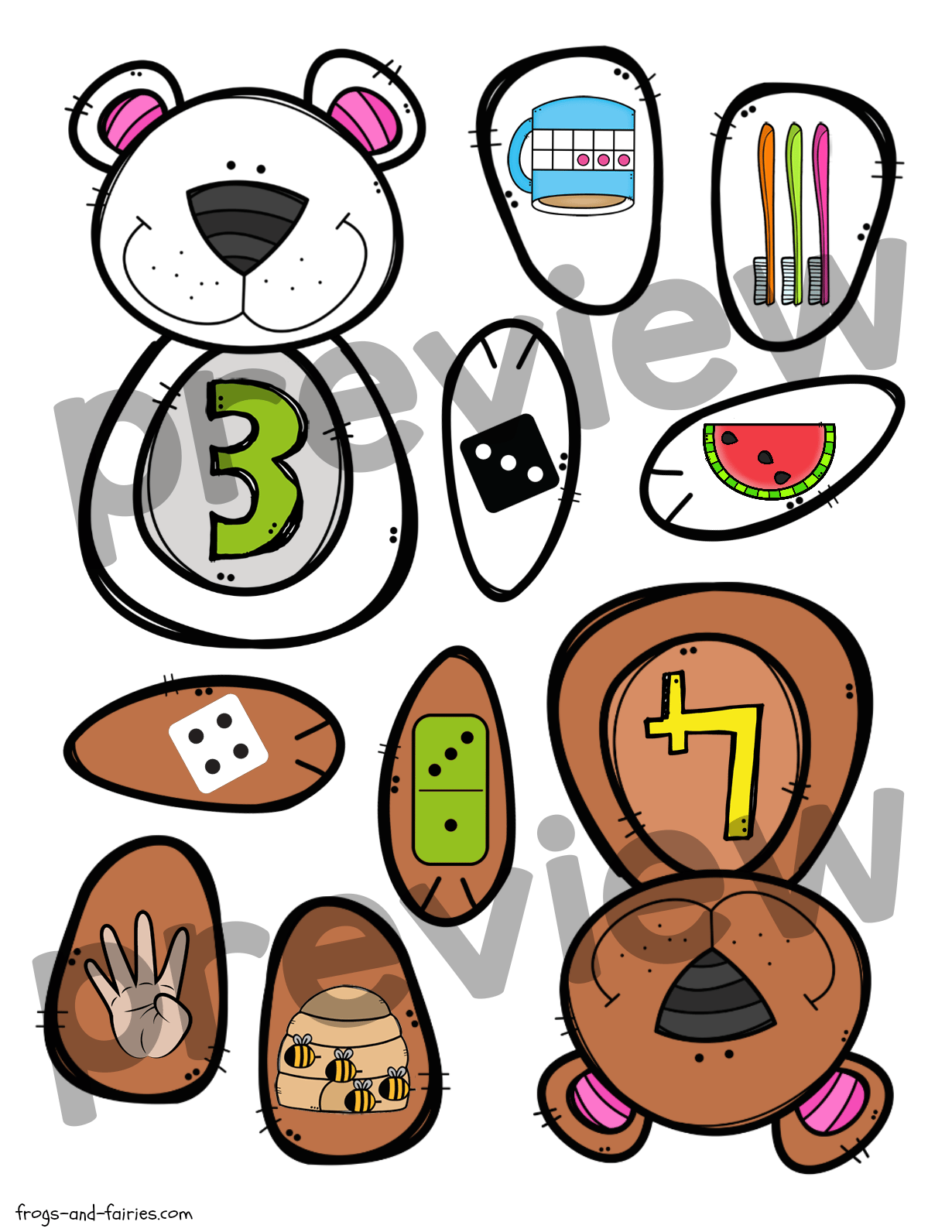Build a Bear Number Match