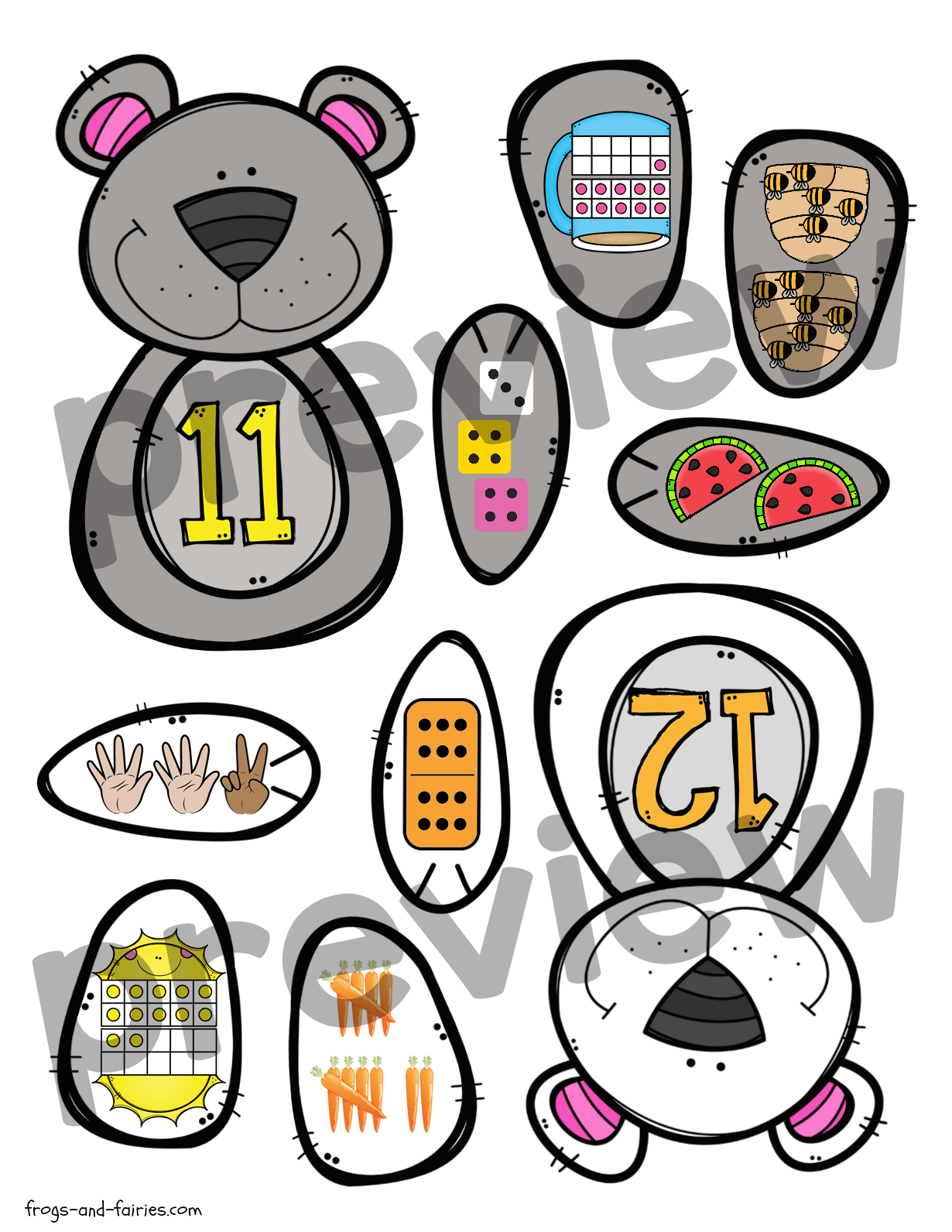 Build a Bear Number Match