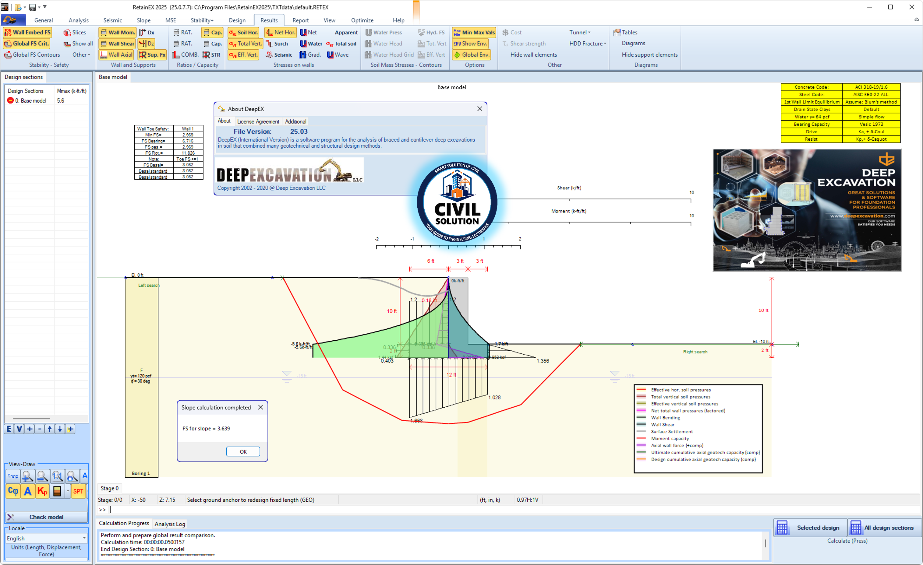 Deep Excavation RetainEX 2025 v25.0.7.7 - Payhip