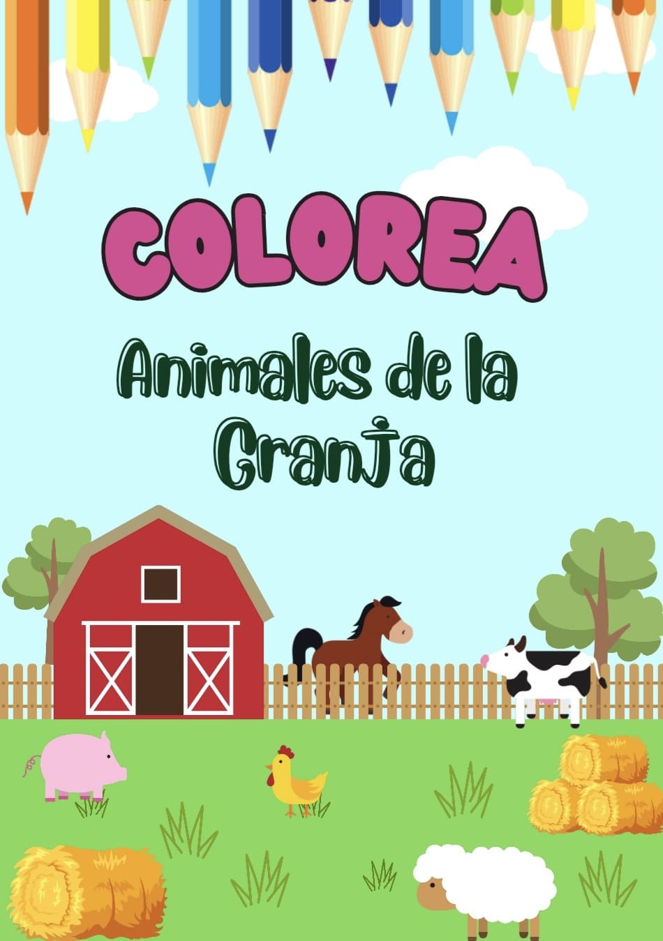 Colorea y aprende: Animales de la Granja - Payhip