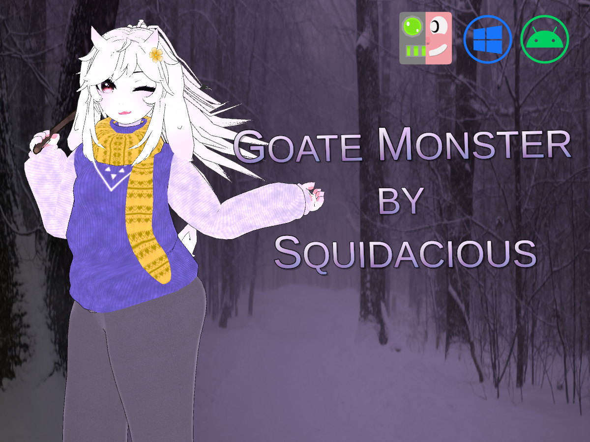 Goate Monster [VRChat][VRCFT][Quest] - Payhip