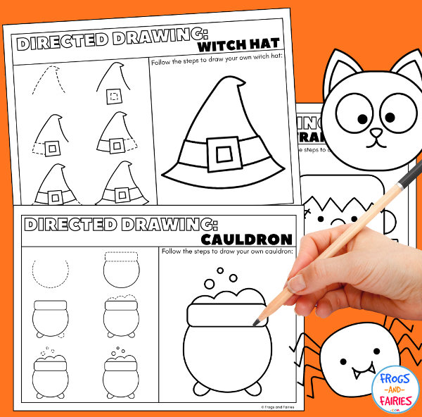 Halloween Directed Drawings