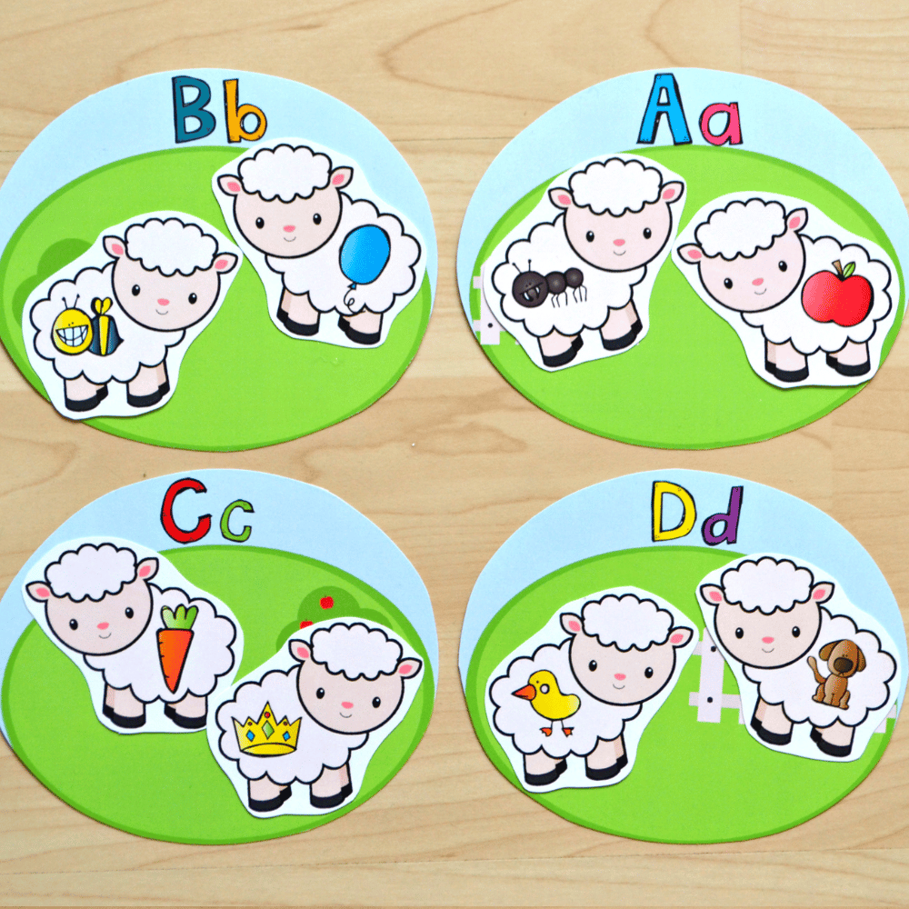 Farm-Themed Alphabet Phonics Activity for Kindergarten & First Grade