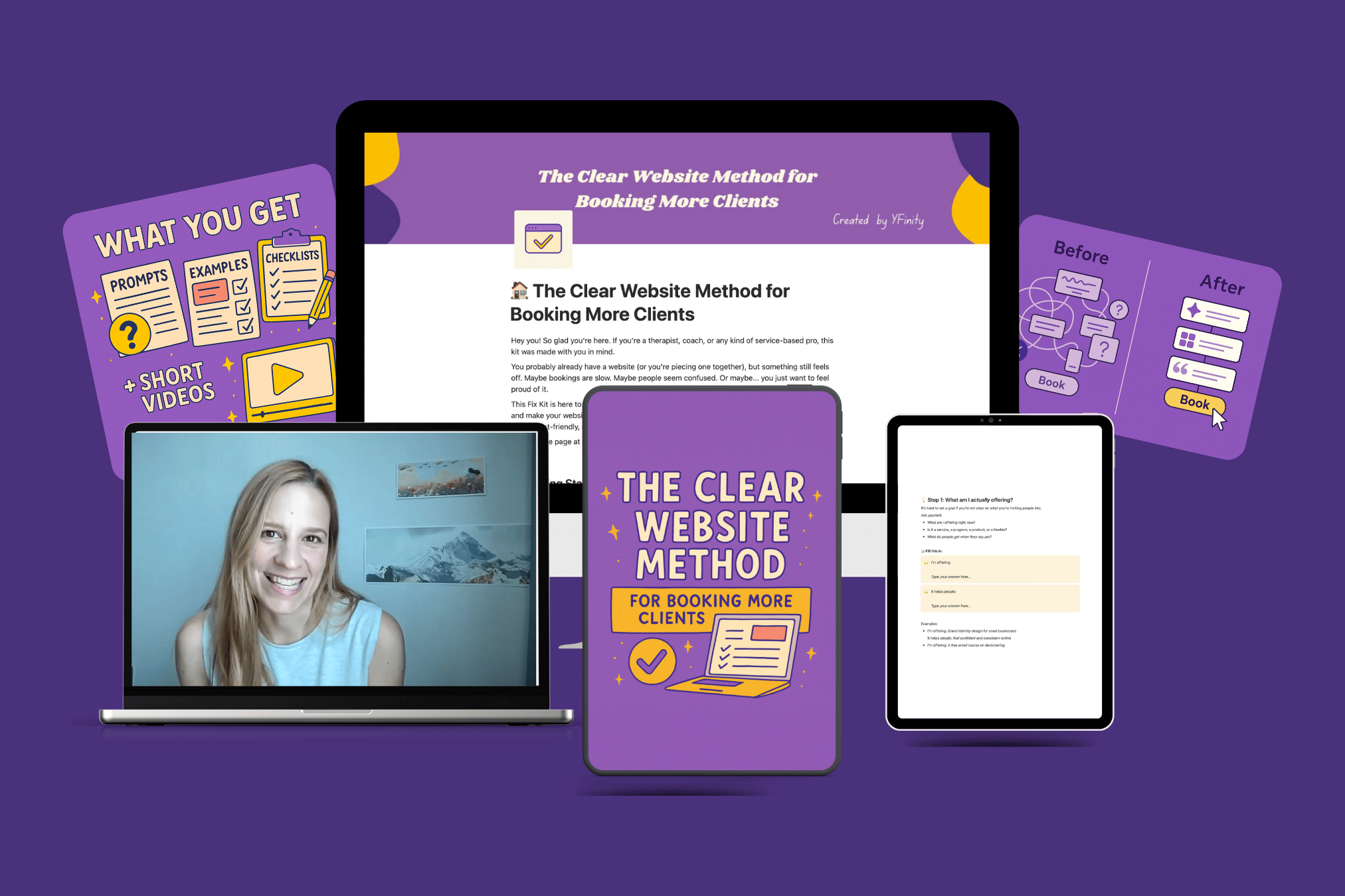 The Clear Website Method for Booking More Clients - Payhip