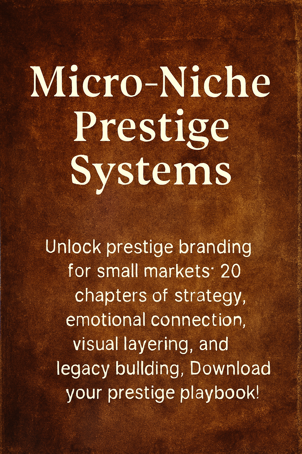 Micro‑Niche Prestige Systems: Build Sustainable Luxury Brands with ...