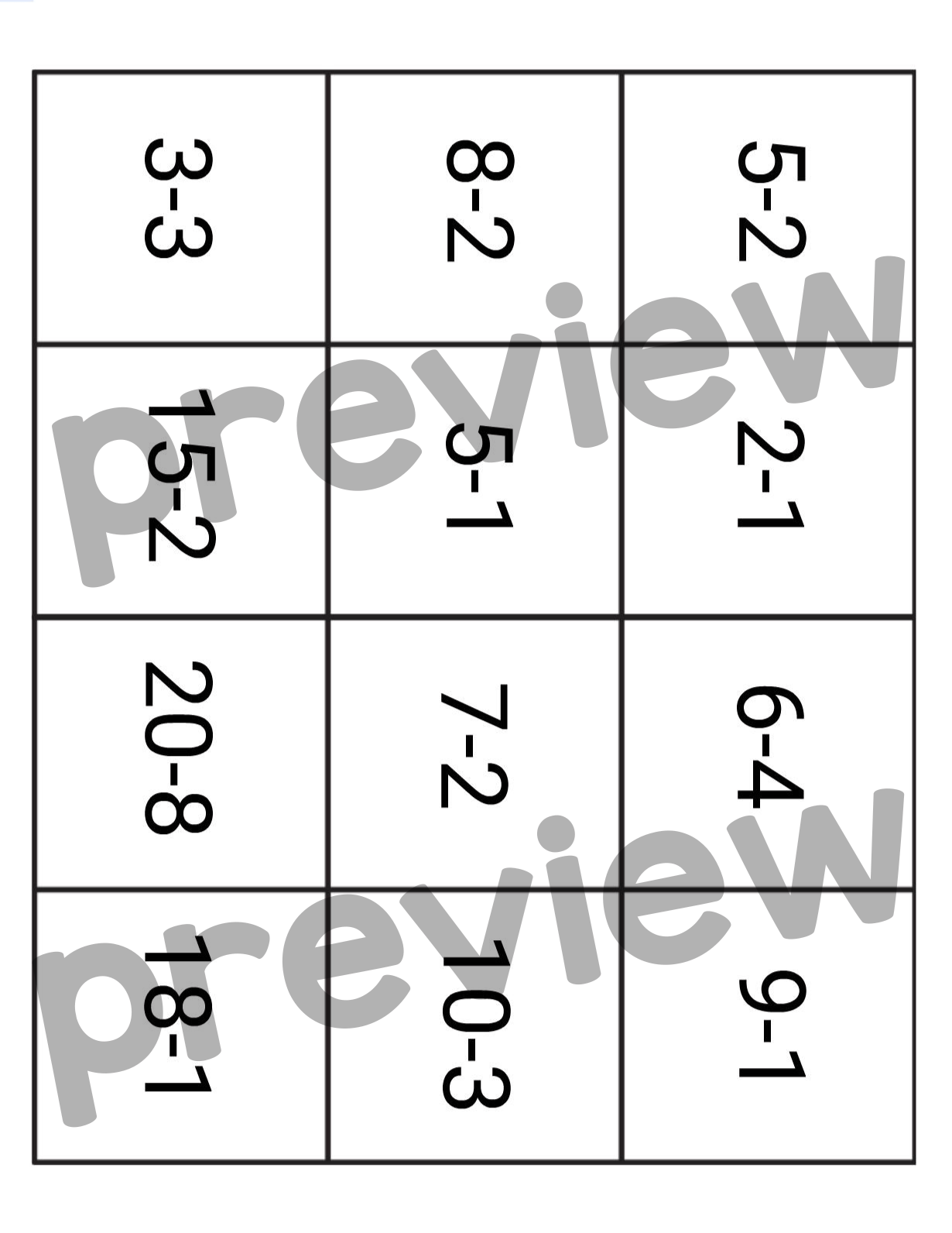 Addition & Subtraction to 20 Puzzles